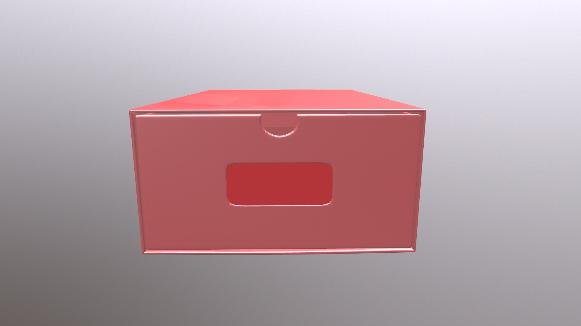 3D Red Box model - TurboSquid 2000404