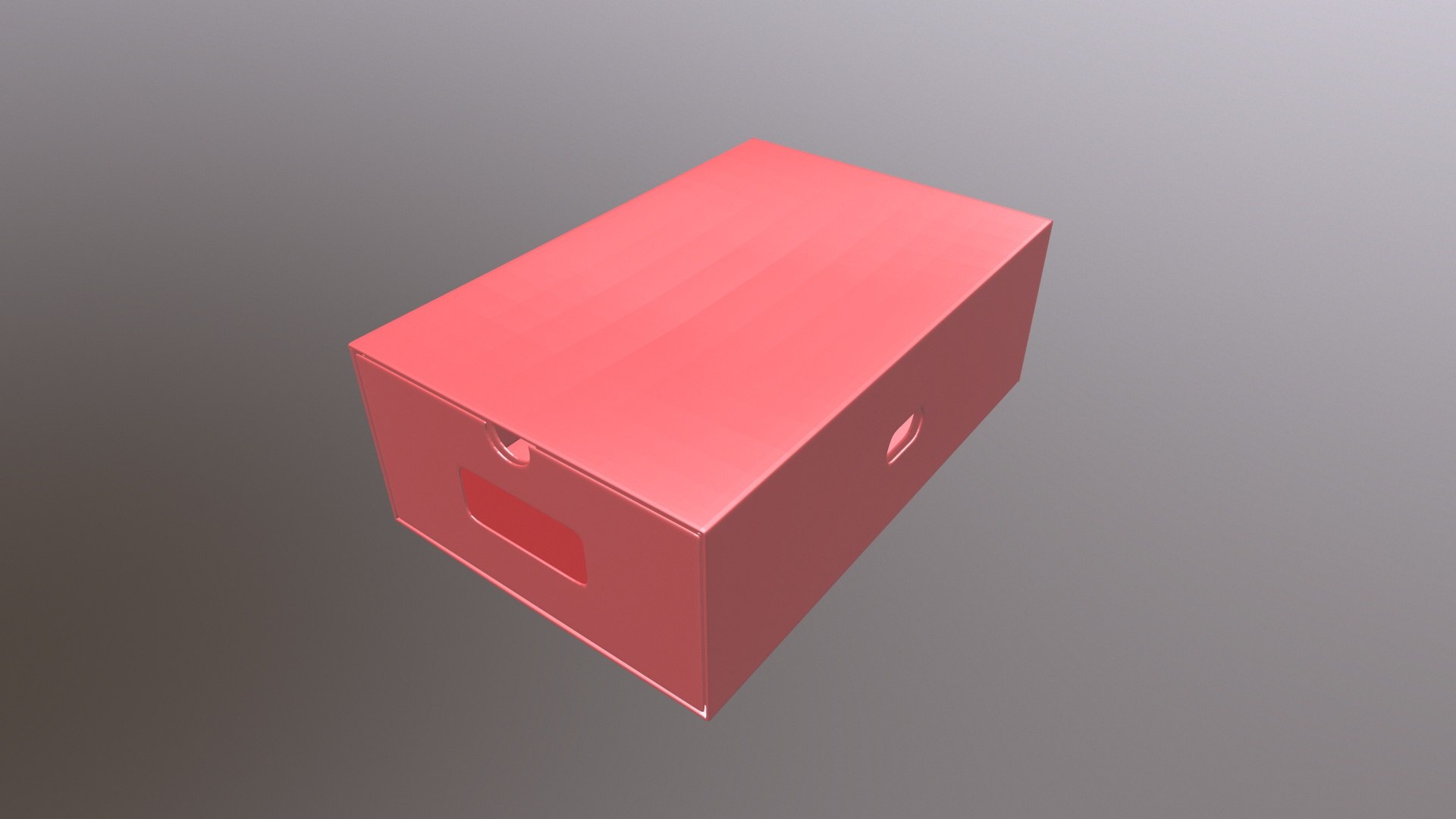 3D Red Box model - TurboSquid 2000404