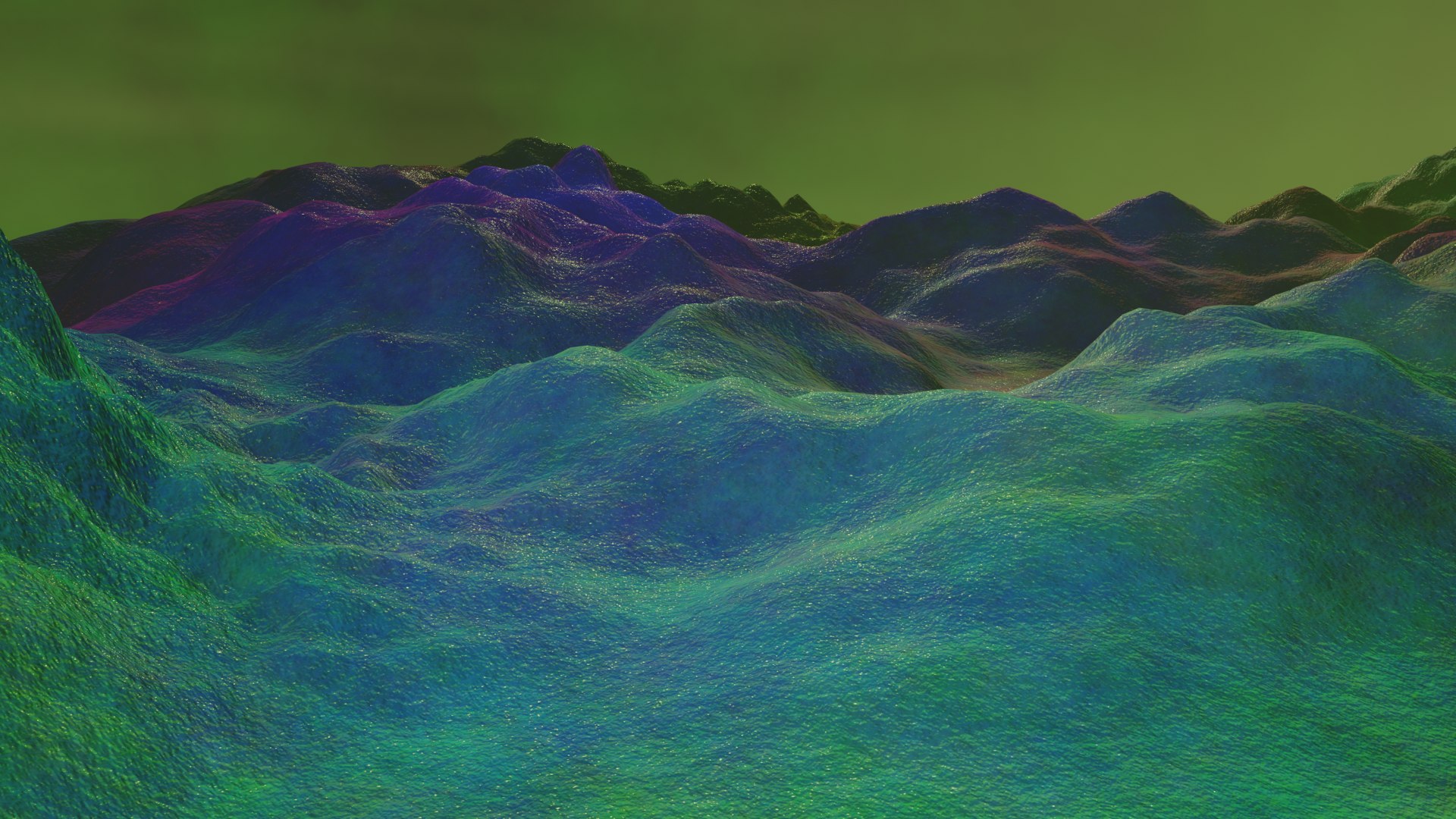3D color landscape - TurboSquid 1660326