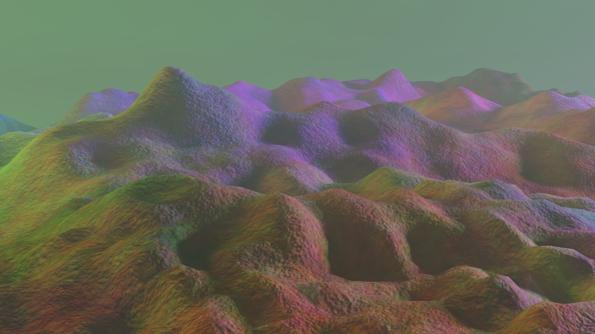 3D color landscape - TurboSquid 1660326