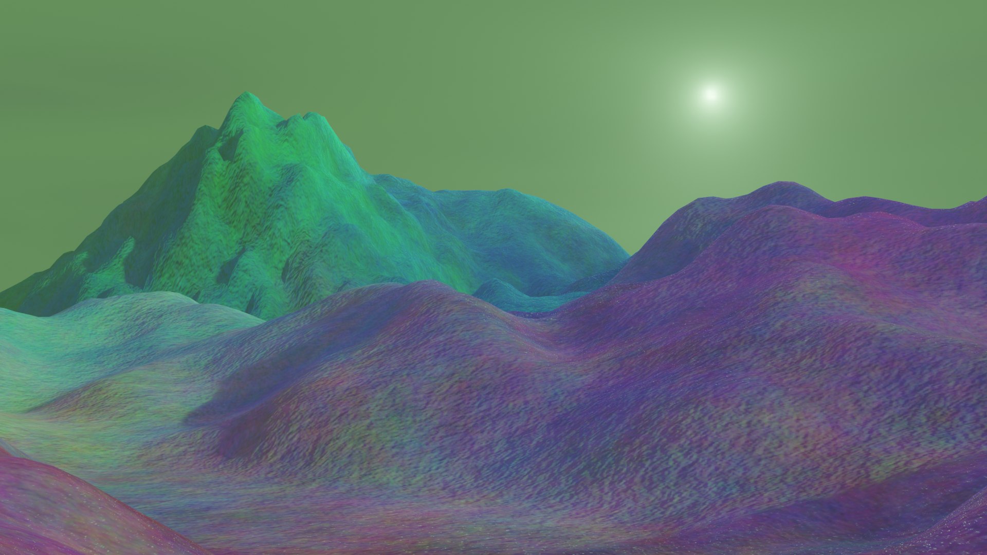 3D color landscape - TurboSquid 1660326