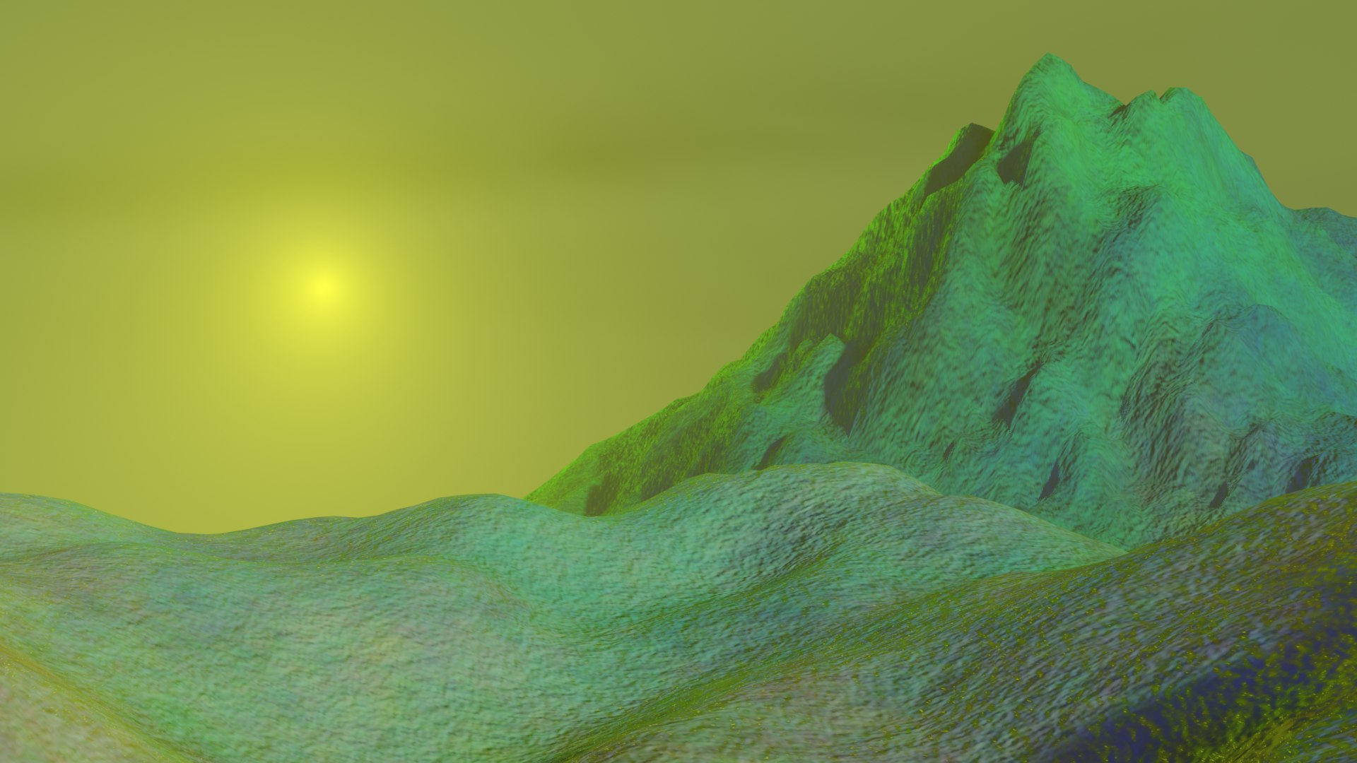 3D color landscape - TurboSquid 1660326