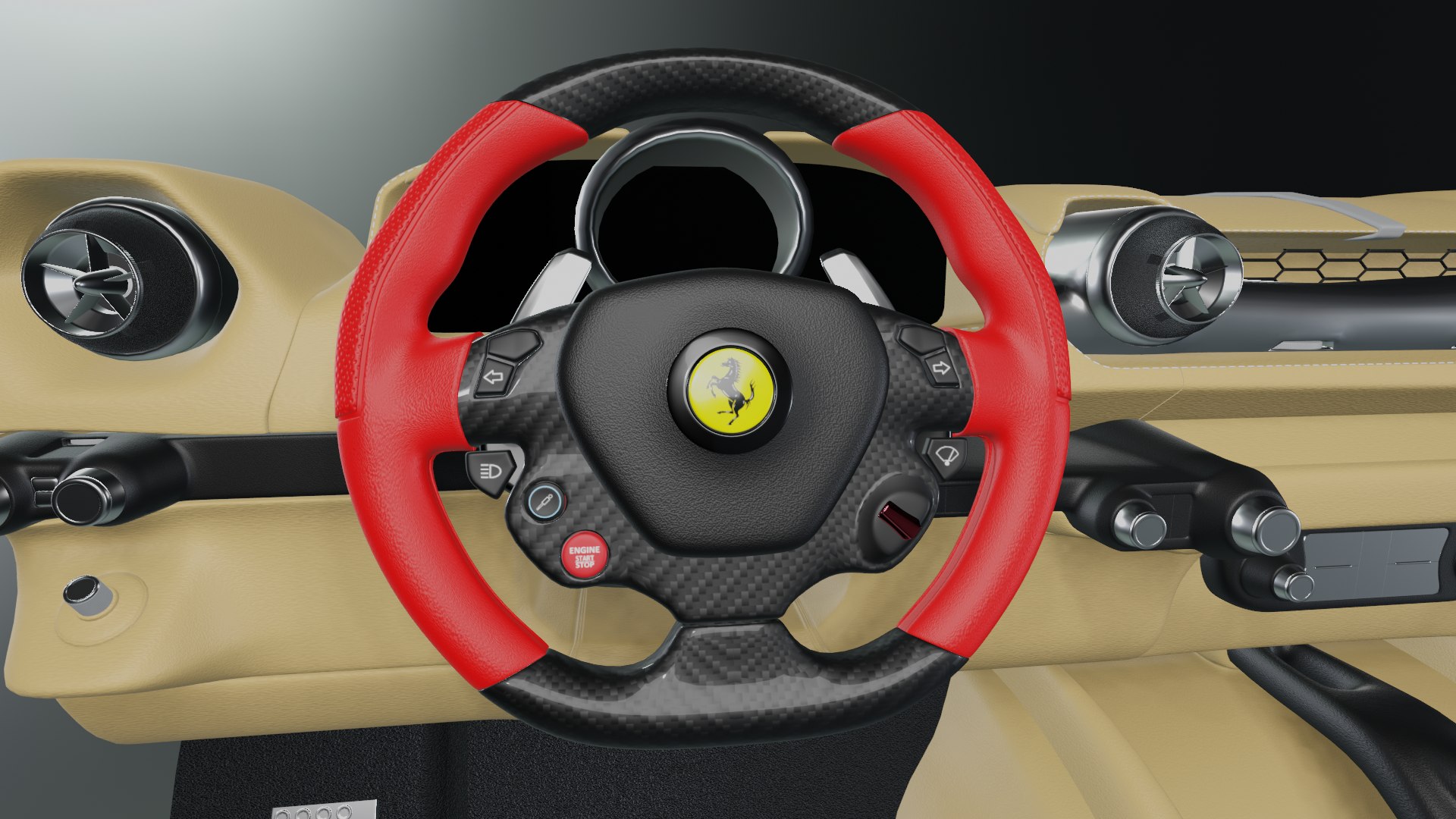 3D Car Interior Model - TurboSquid 2227064