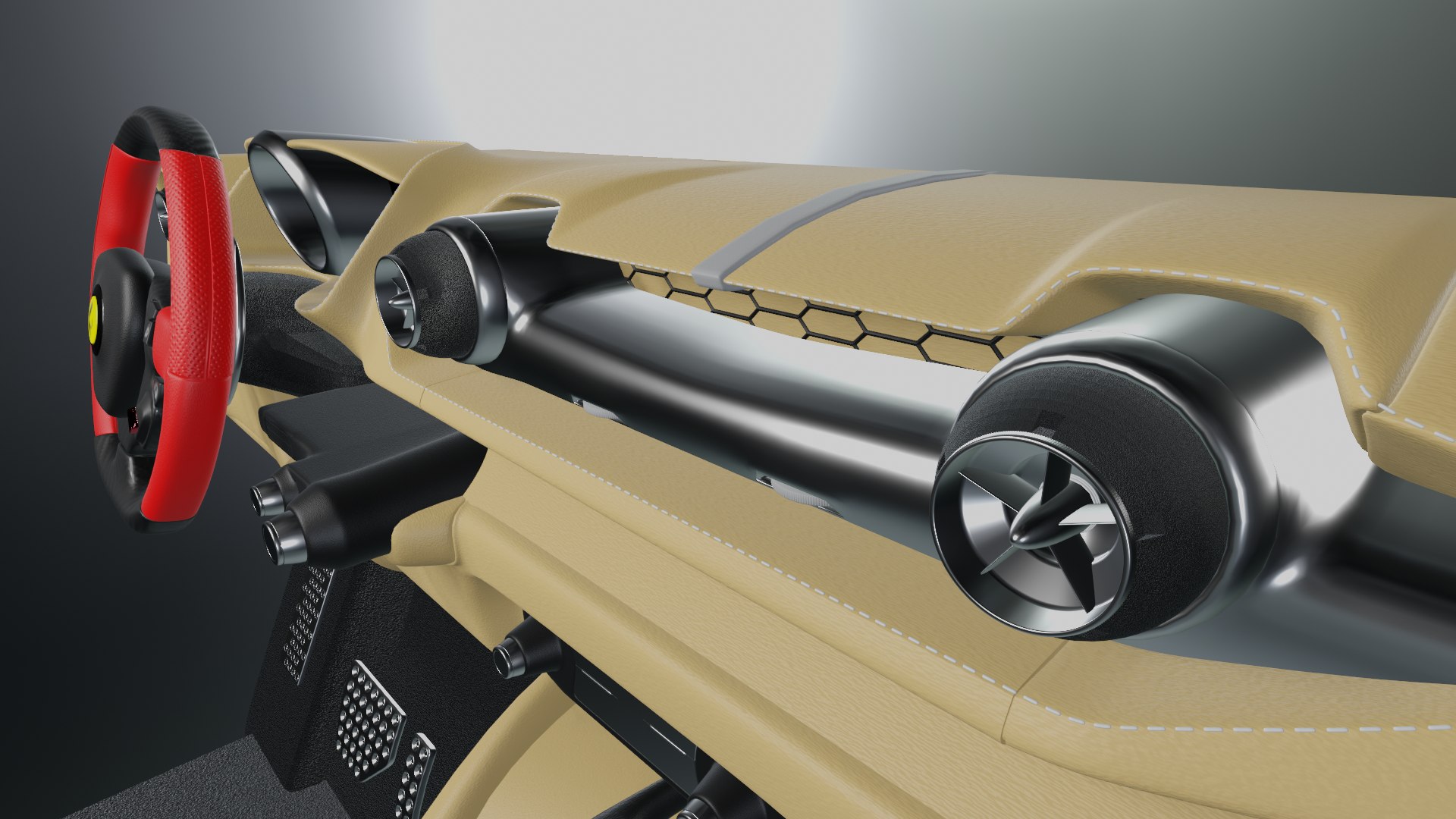 3D Car Interior Model - TurboSquid 2227064