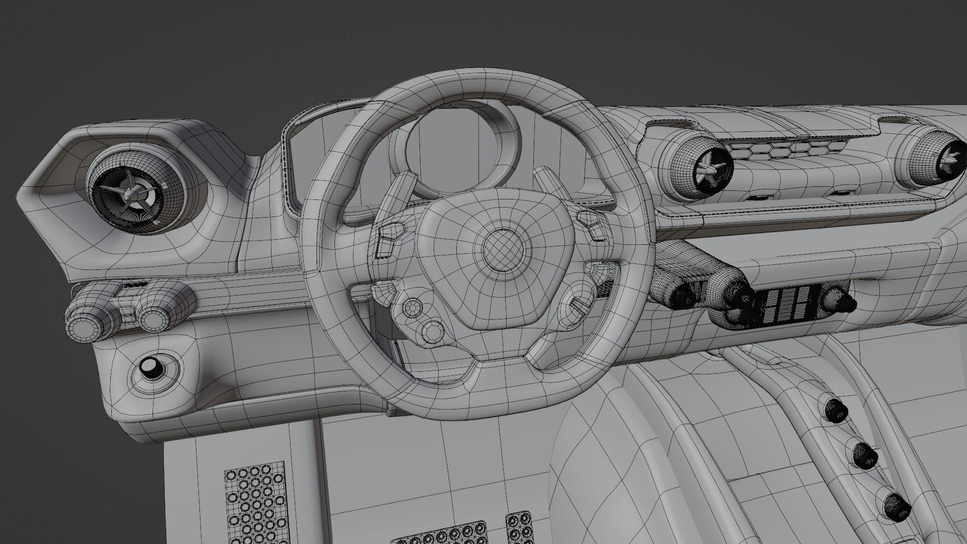 3D Car Interior Model - TurboSquid 2227064