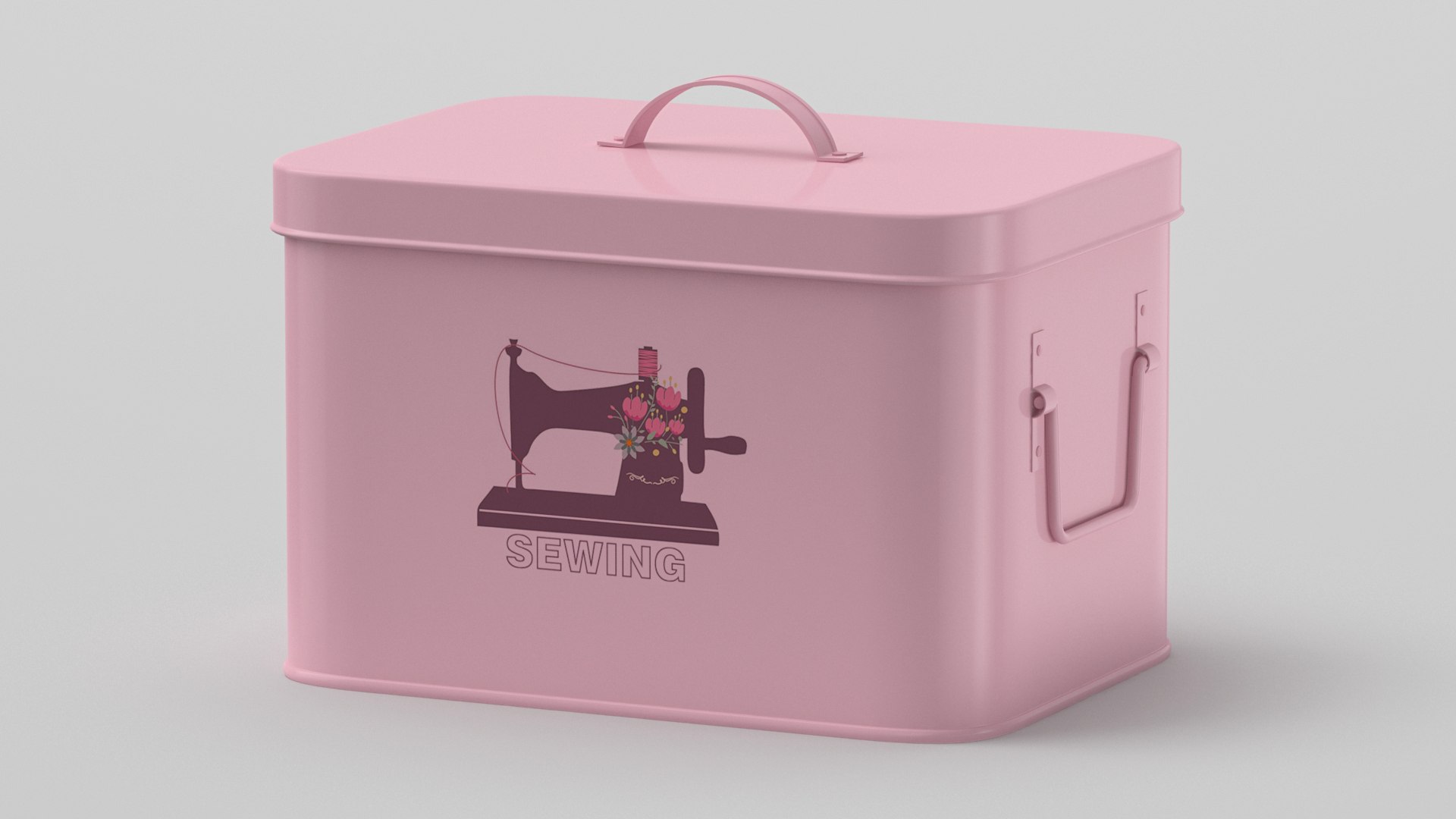 Sewing Kit Box Model - TurboSquid 1863668