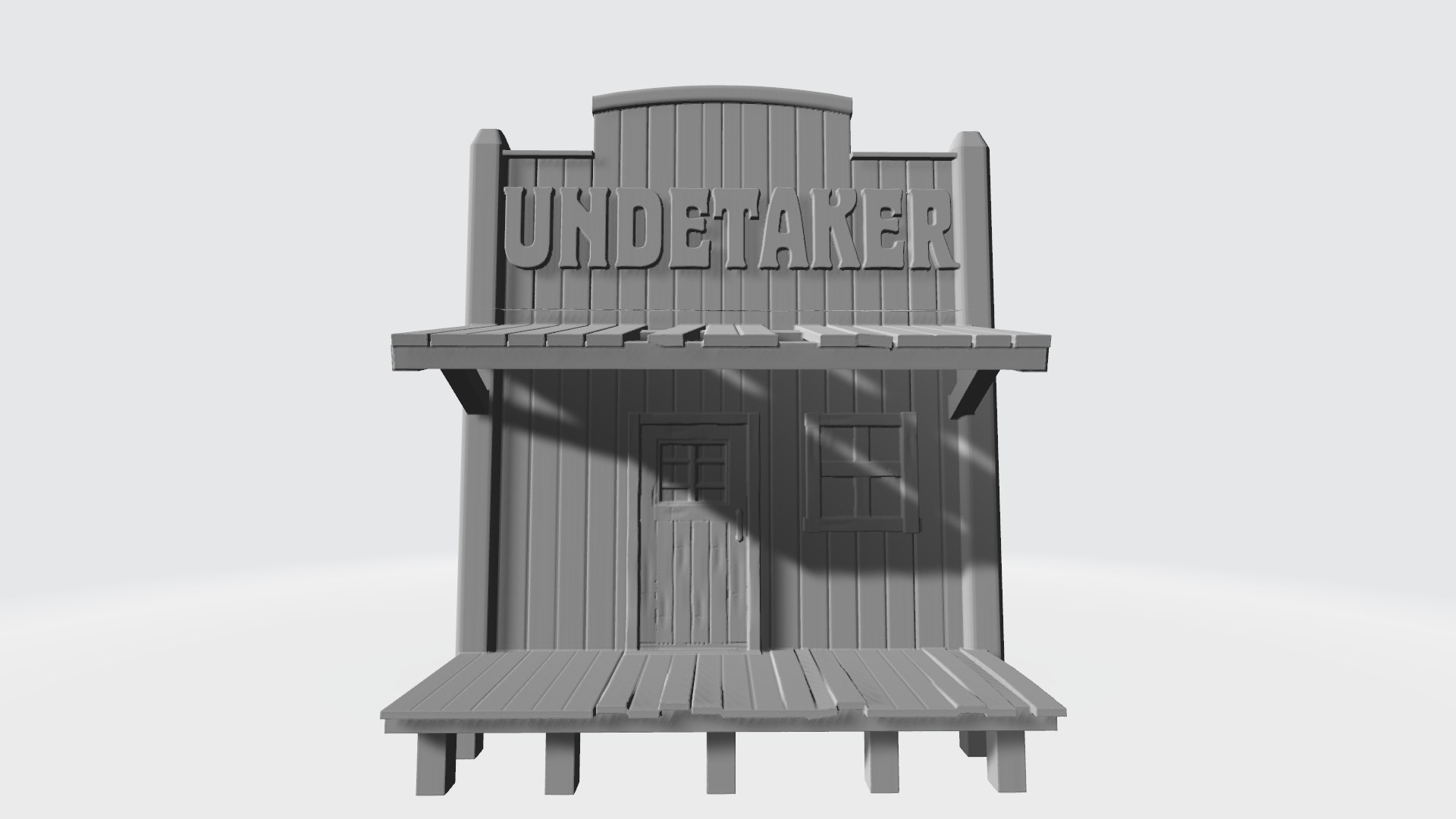 Wild West Shop 3D Model - TurboSquid 1692670