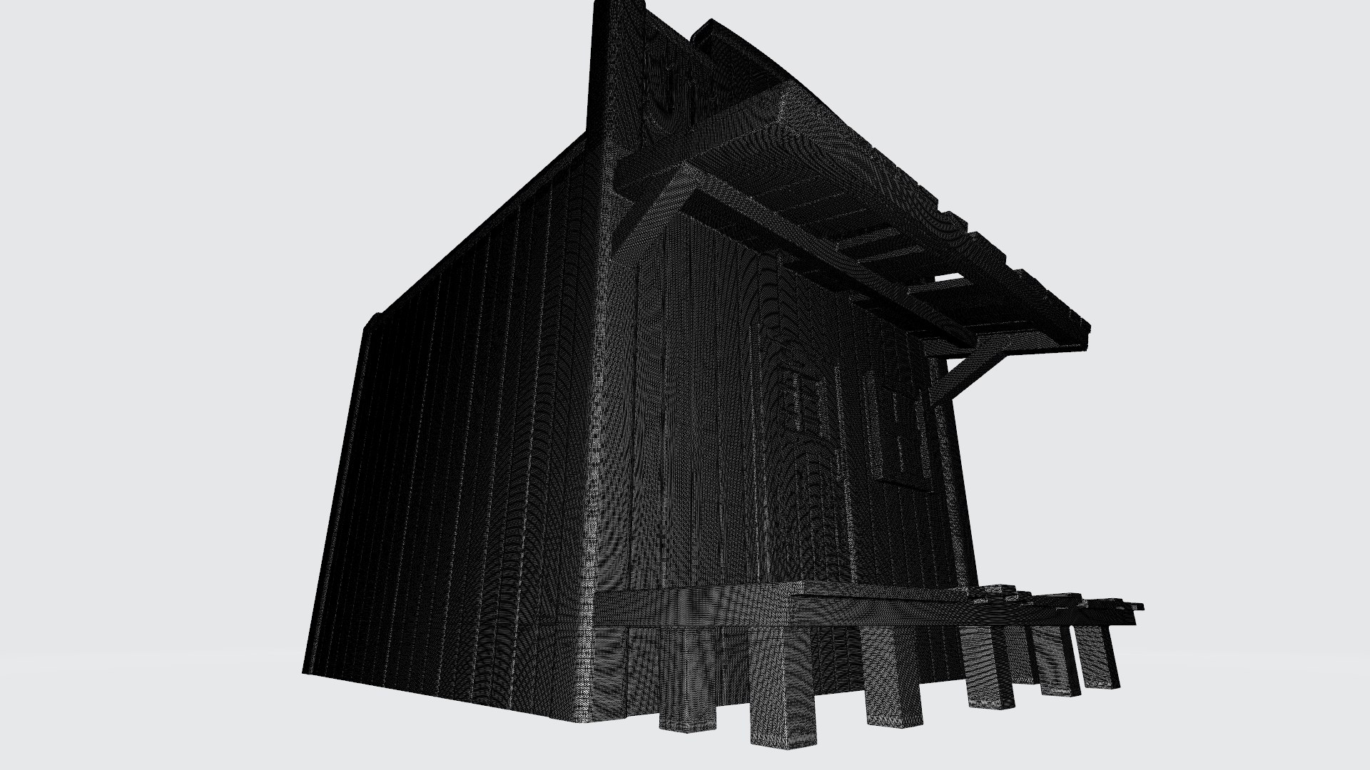 Wild West Shop 3D Model - TurboSquid 1692670