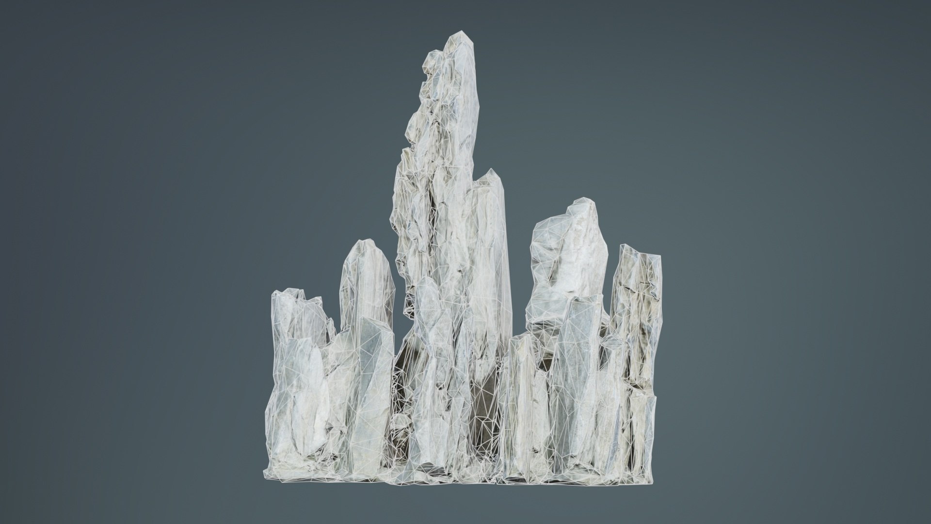 Pointy Rock 2 Remastered 3D Model - TurboSquid 2362646