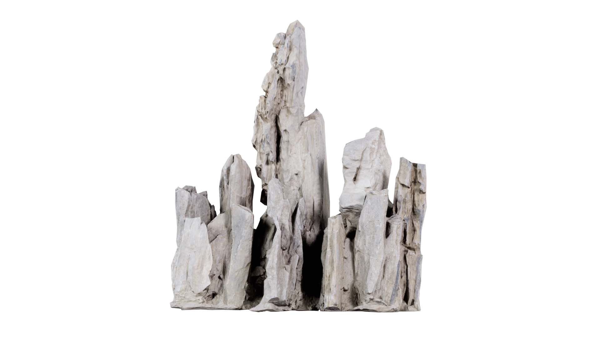 Pointy Rock 2 Remastered 3D Model - TurboSquid 2362646