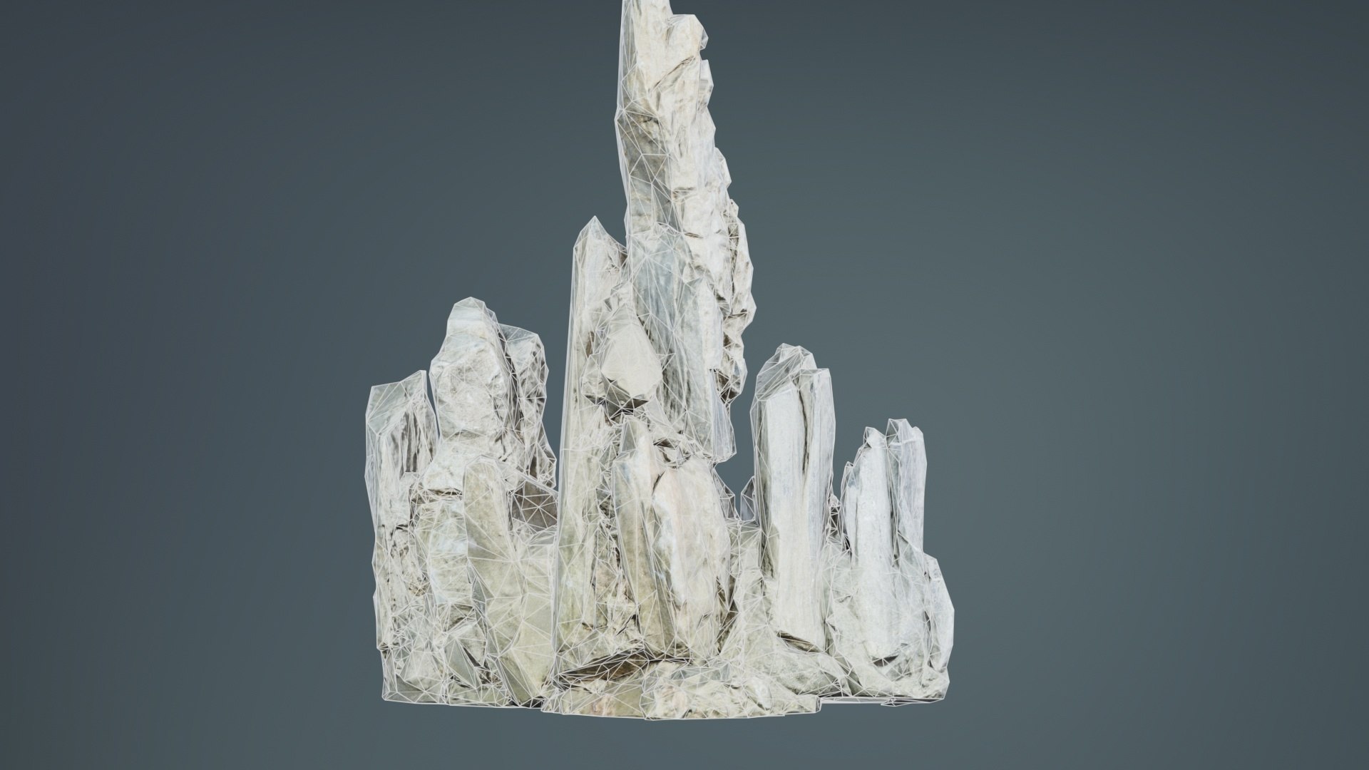 Pointy Rock 2 Remastered 3D Model - TurboSquid 2362646