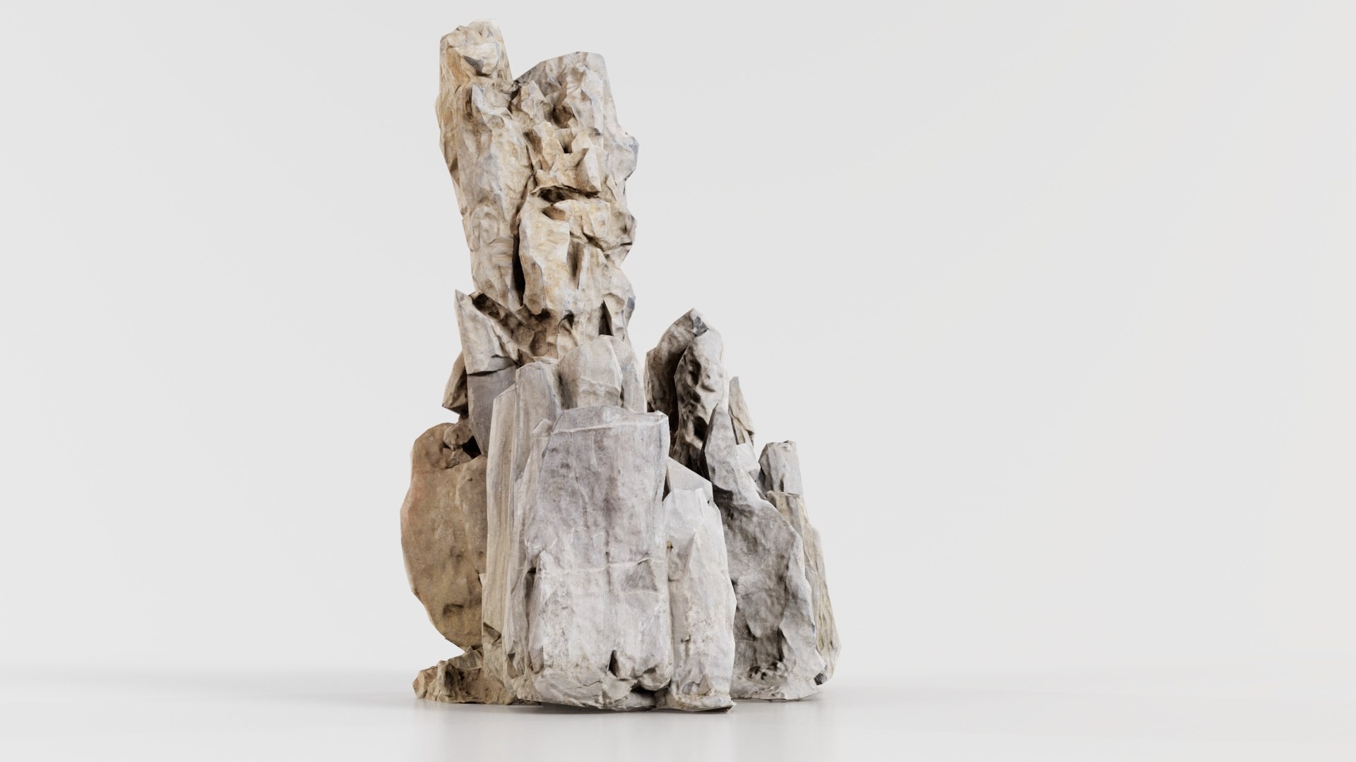 Pointy Rock 2 Remastered 3D Model - TurboSquid 2362646