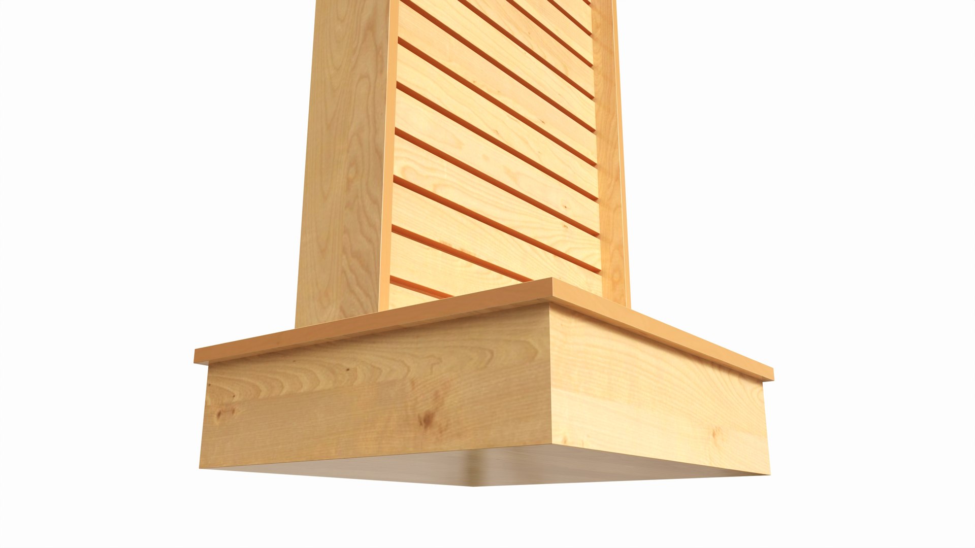 Store T-shaped 2-Way Merchandiser 3D Model - TurboSquid 2187997