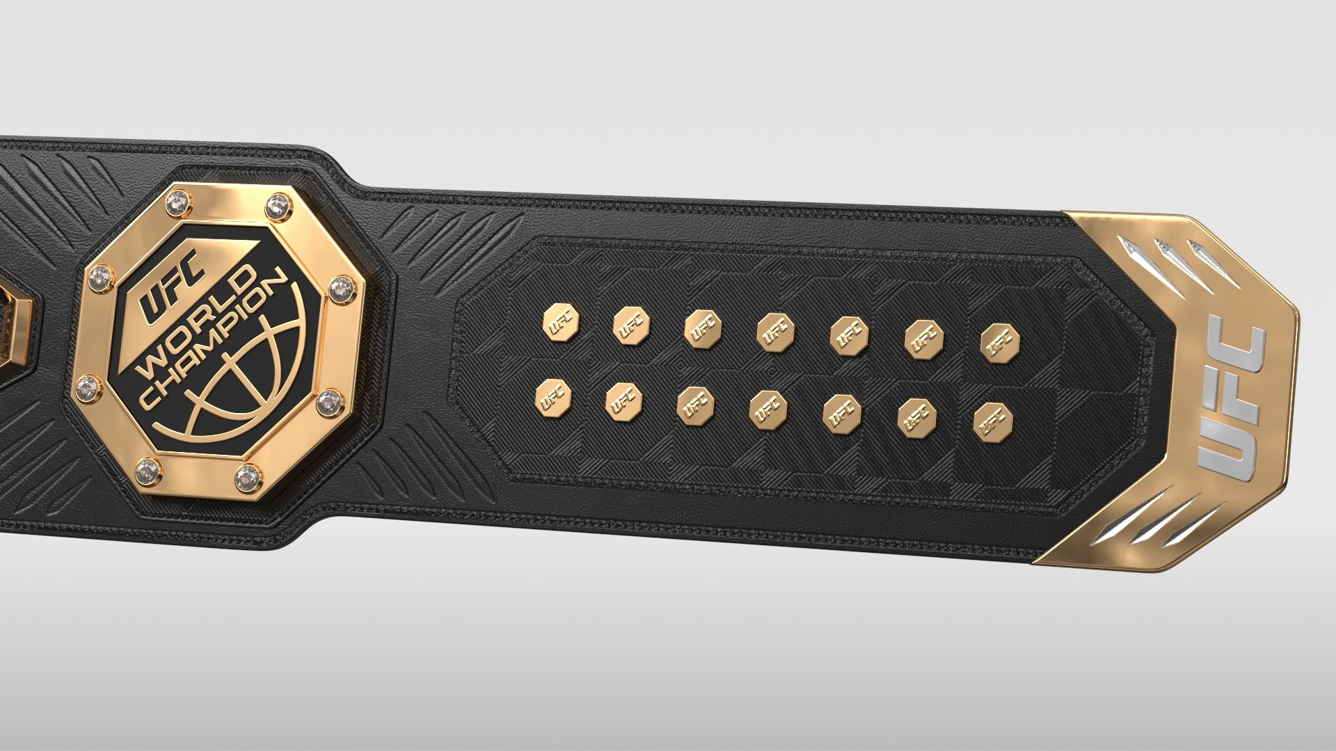 Realistic Ufc Champion Belt Model - TurboSquid 1475419