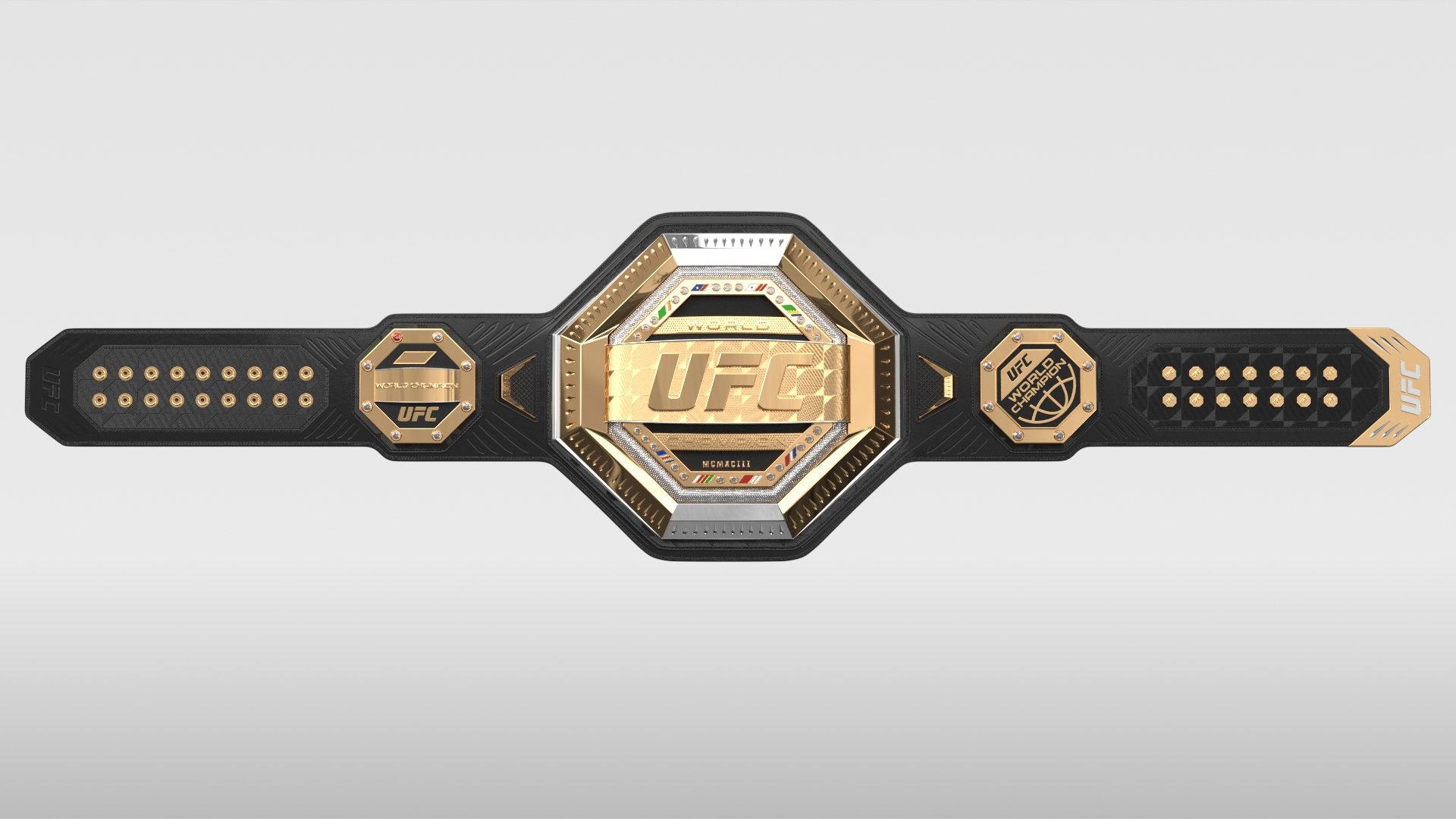 Realistic Ufc Champion Belt Model - TurboSquid 1475419