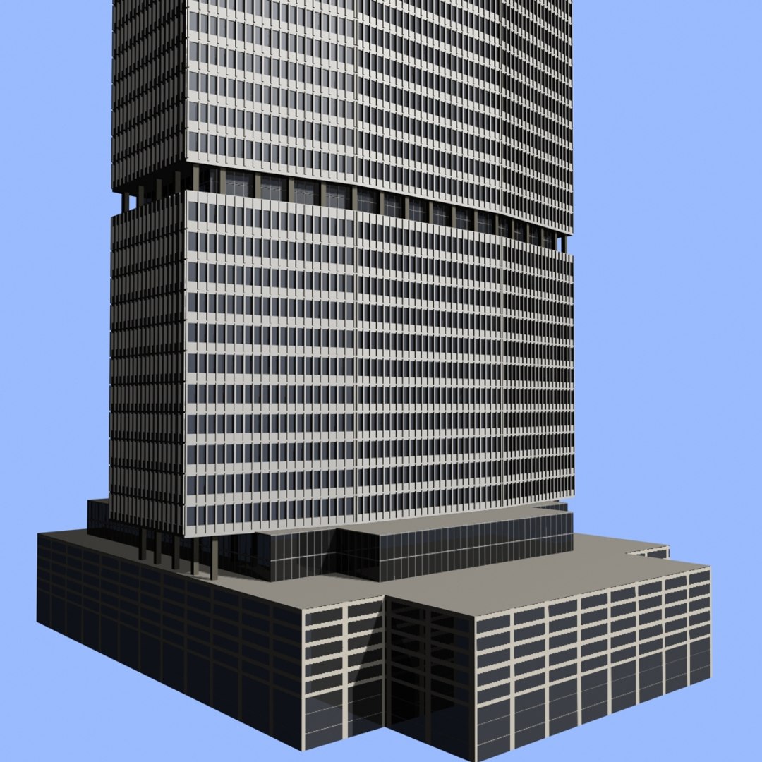 3d Metlife Building Model