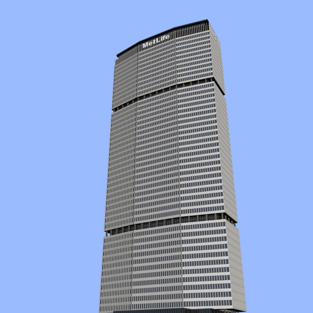 3d Metlife Building Model