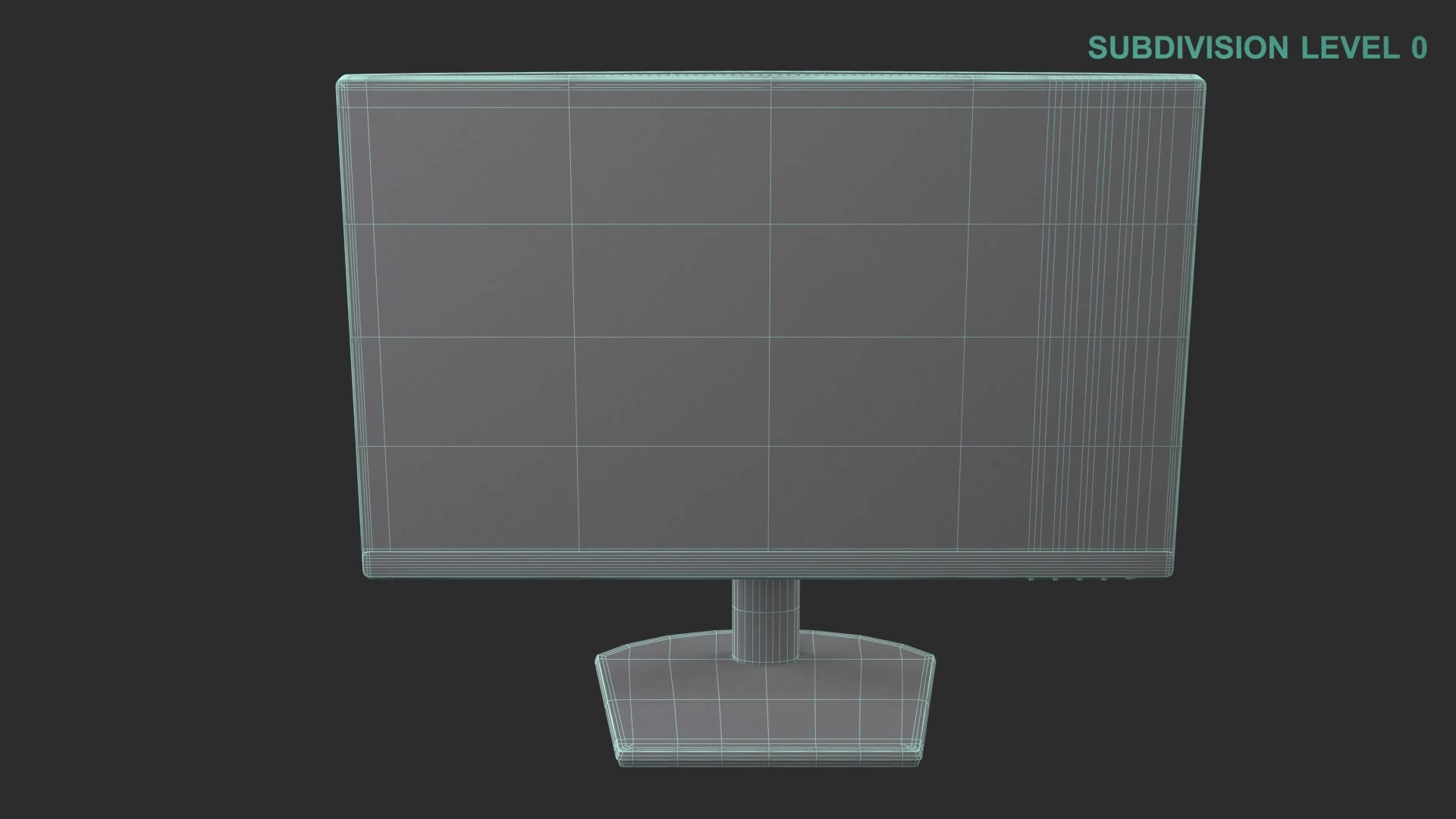 3D LCD Monitor model - TurboSquid 1929578