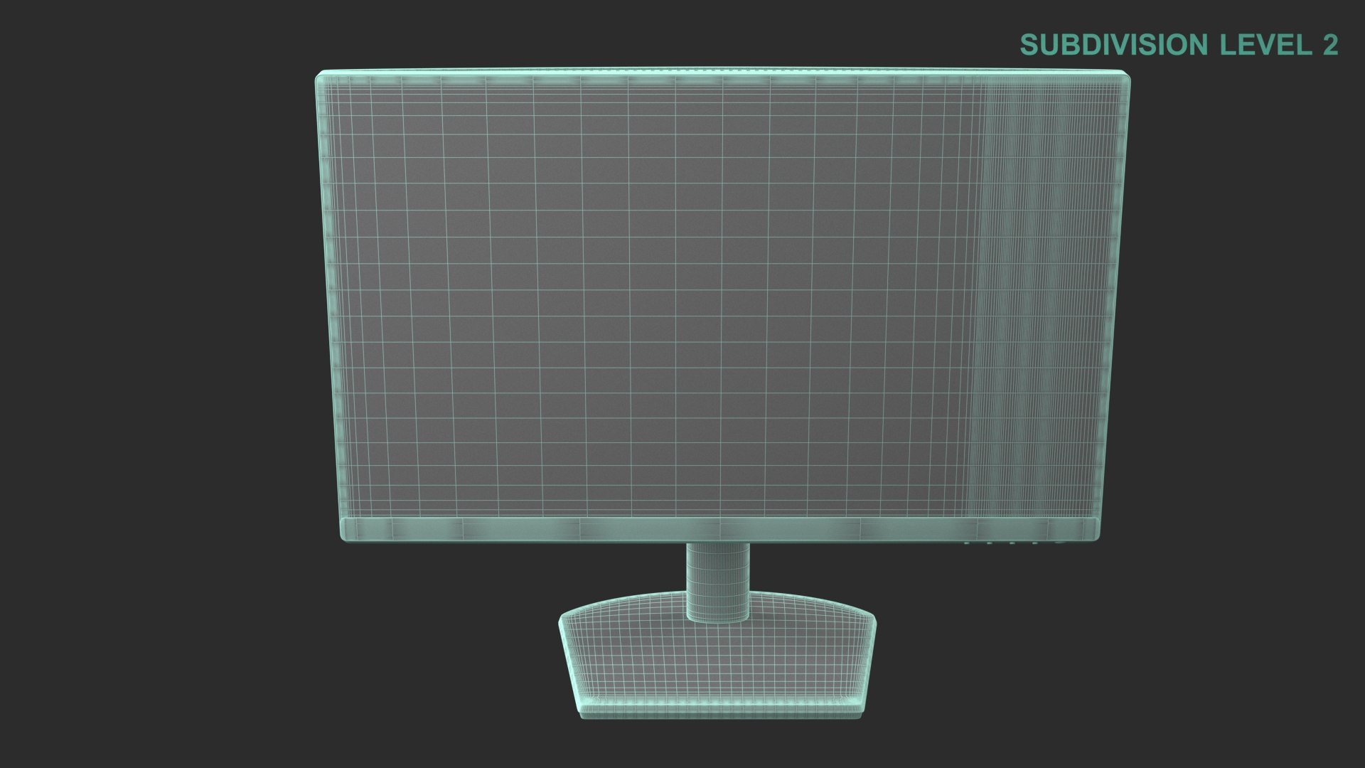 3D LCD Monitor Model - TurboSquid 1929578