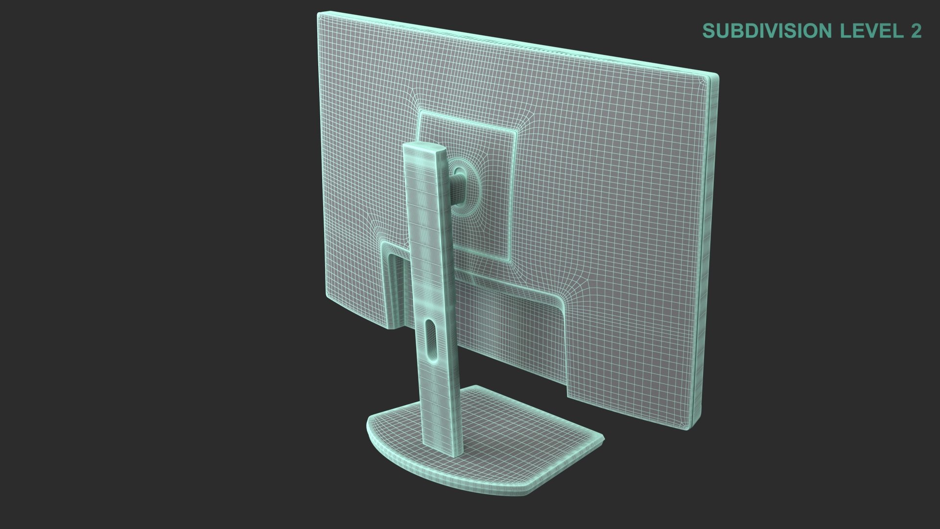 3D LCD Monitor Model - TurboSquid 1929578