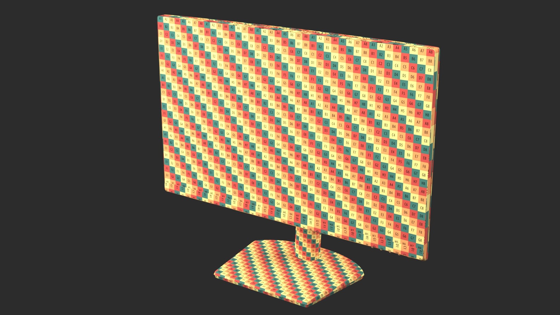 3D LCD Monitor model - TurboSquid 1929578