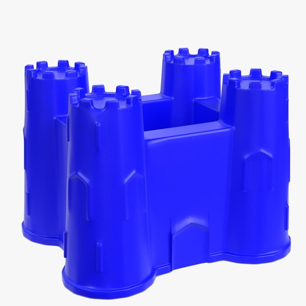 Sand castle bucket model - TurboSquid 1379344