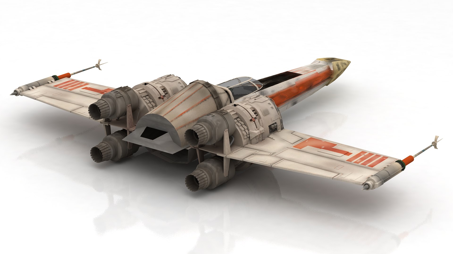 Star Wars Xwing Starfighter 3D - TurboSquid 1622921