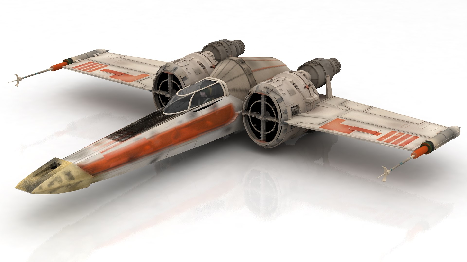 Star Wars Xwing Starfighter 3D - TurboSquid 1622921
