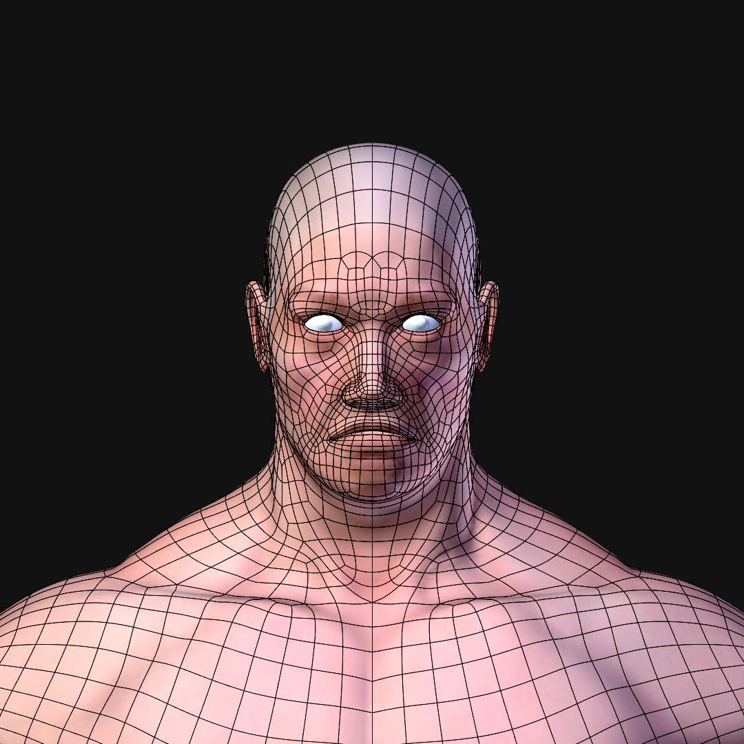 Body Bodybuilding 3d Obj