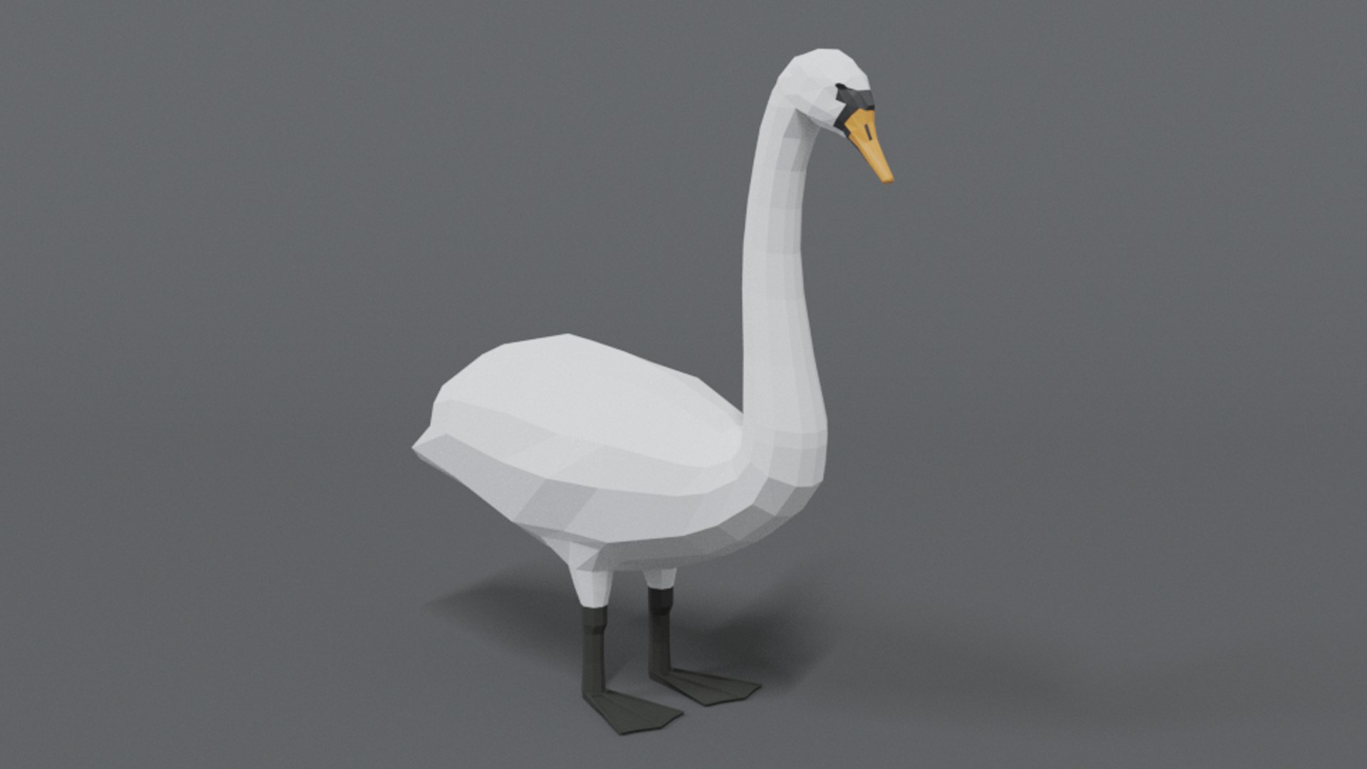 Swan Blender Ready 3D - TurboSquid 1572831