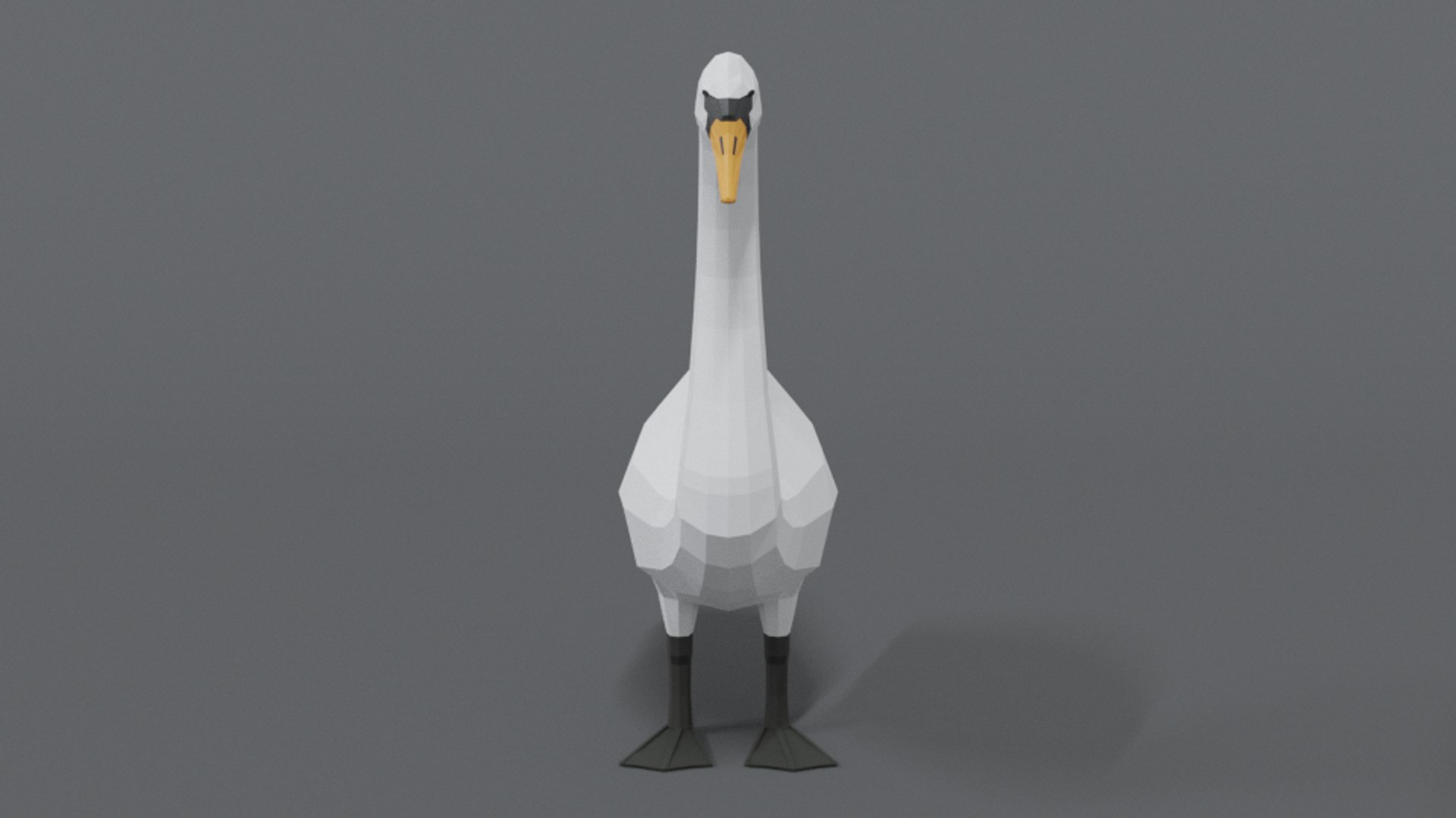 Swan Blender Ready 3D - TurboSquid 1572831