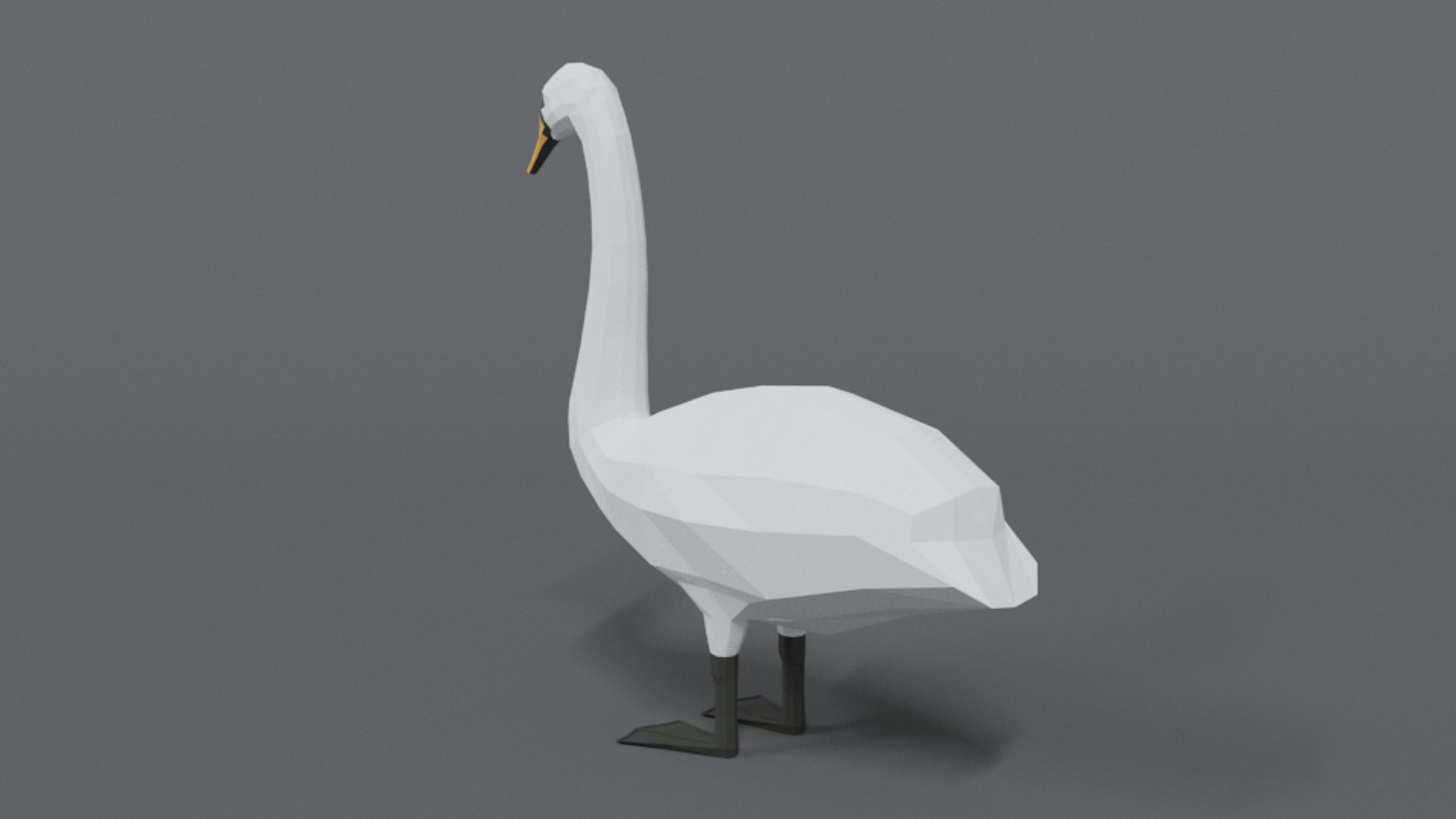 Swan Blender Ready 3D - TurboSquid 1572831