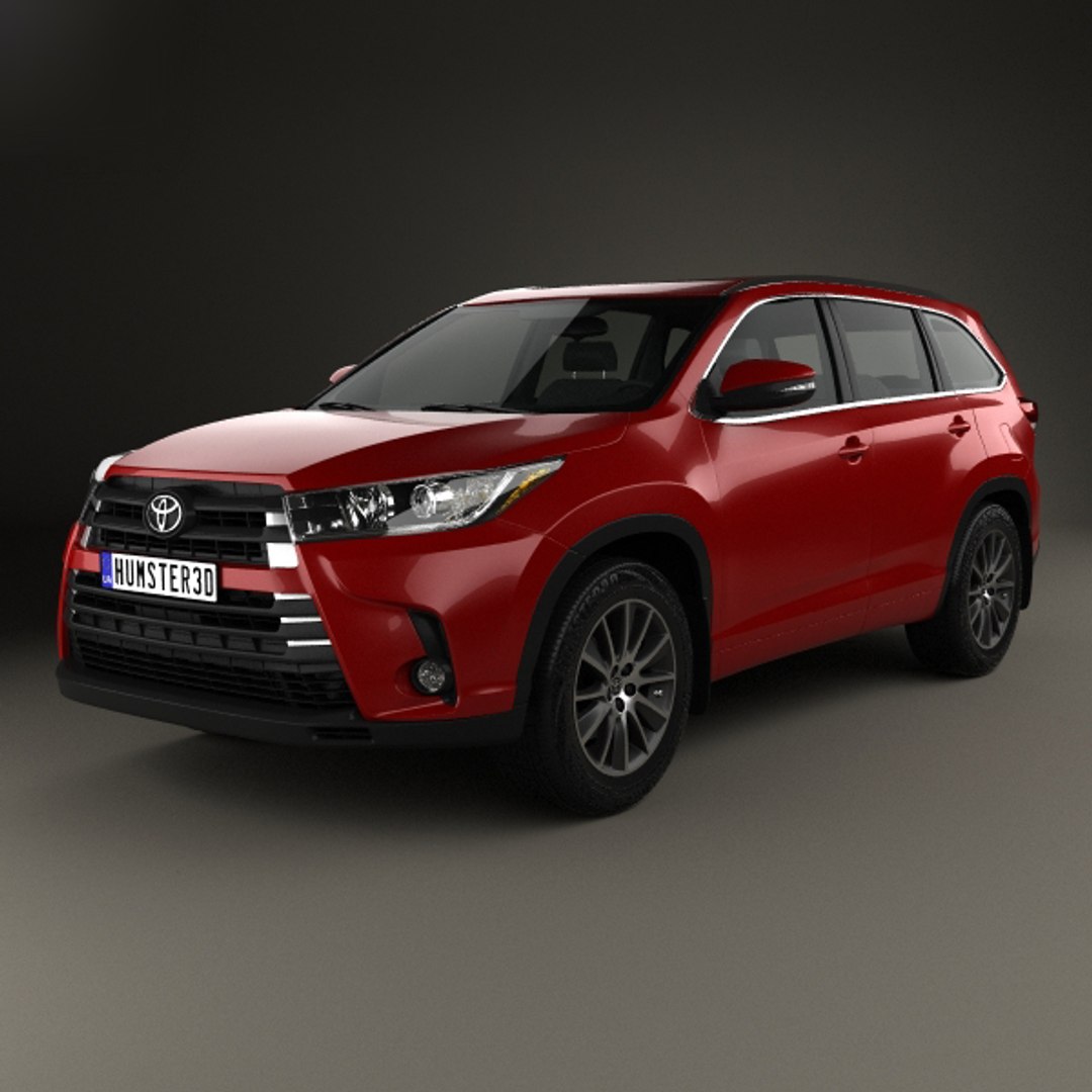 Toyota highlander se 3D model - TurboSquid 1328858