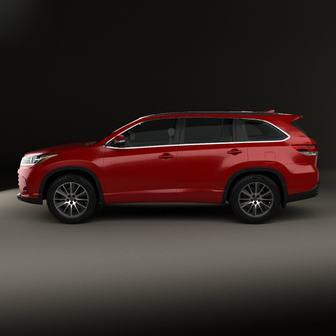 Toyota highlander se 3D model - TurboSquid 1328858