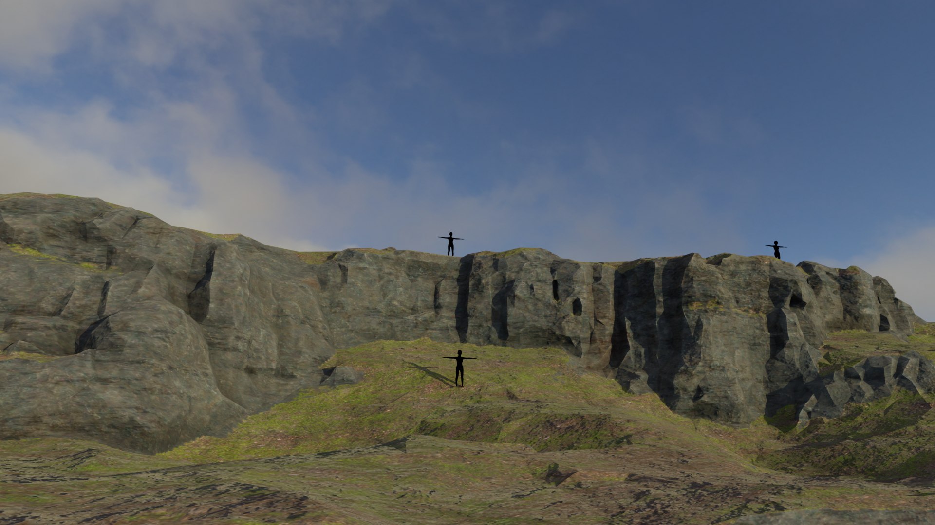 Cliff Rock Model - TurboSquid 2166669