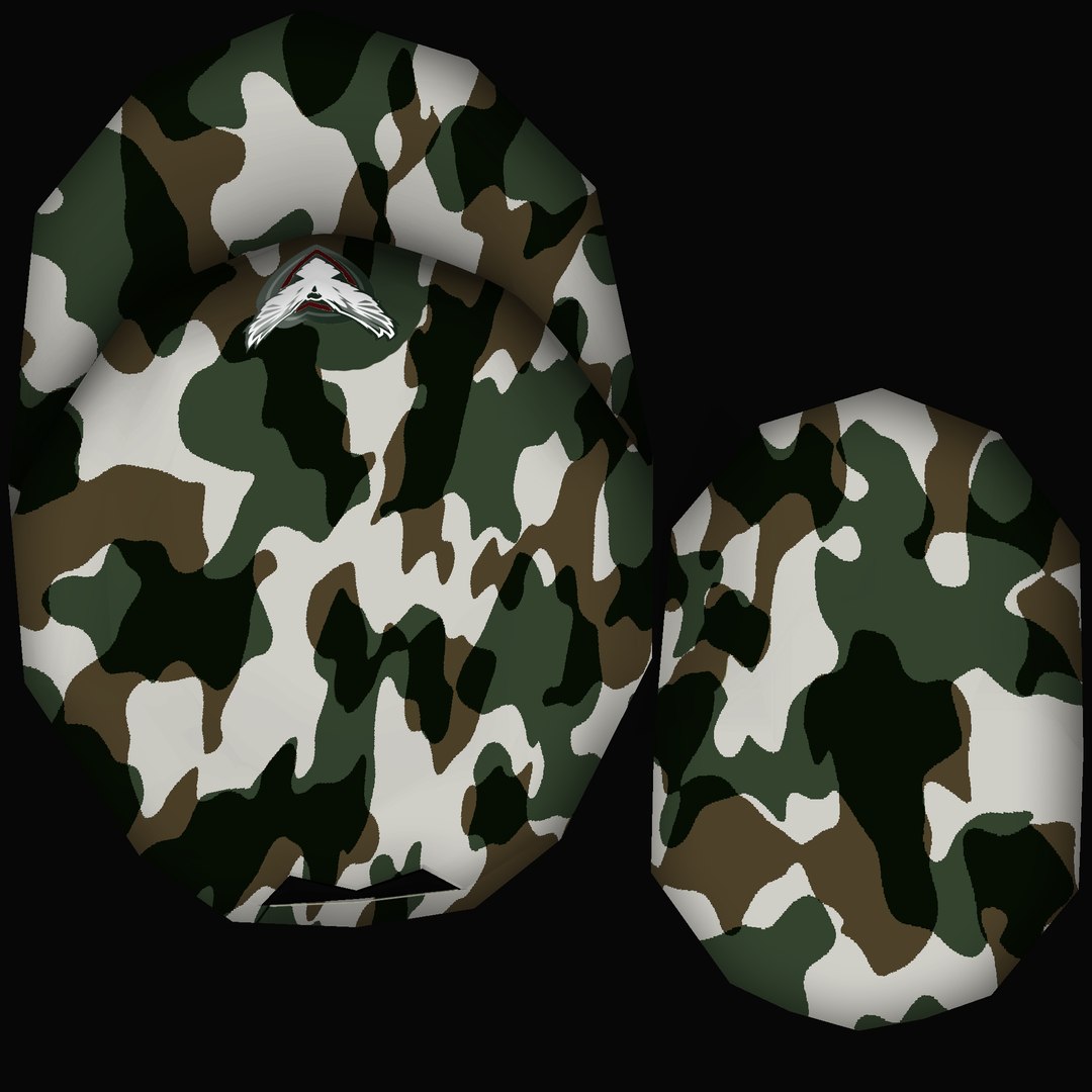 3D model Military Camouflage Hat - TurboSquid 1977106