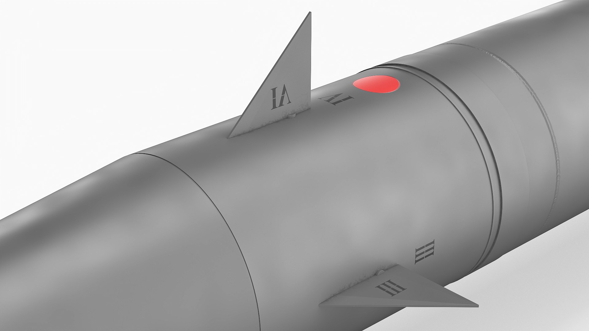 3D Generic Military Missile Model - TurboSquid 2317674