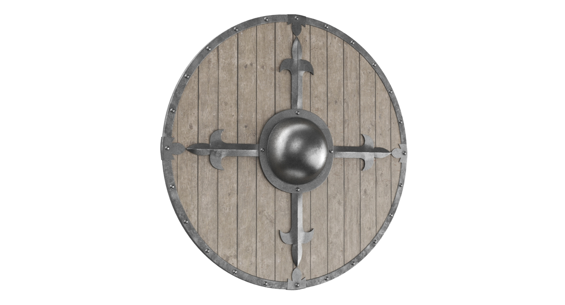 Real Medieval Shield 3D Model - TurboSquid 1434876