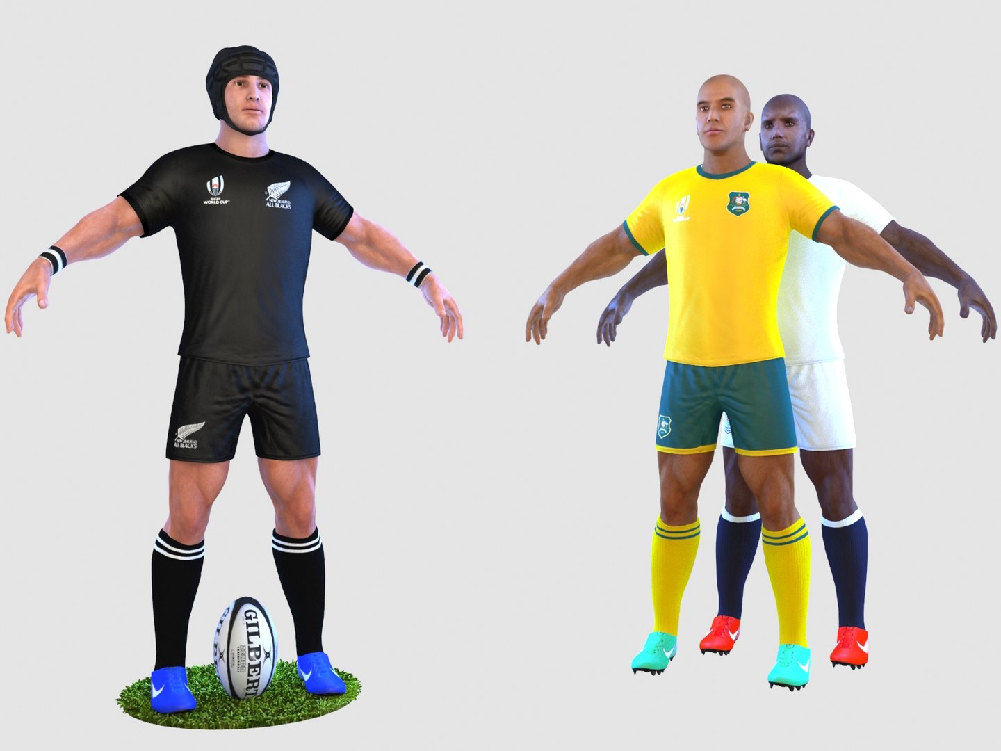 Rugby player 4k model - TurboSquid 1488942