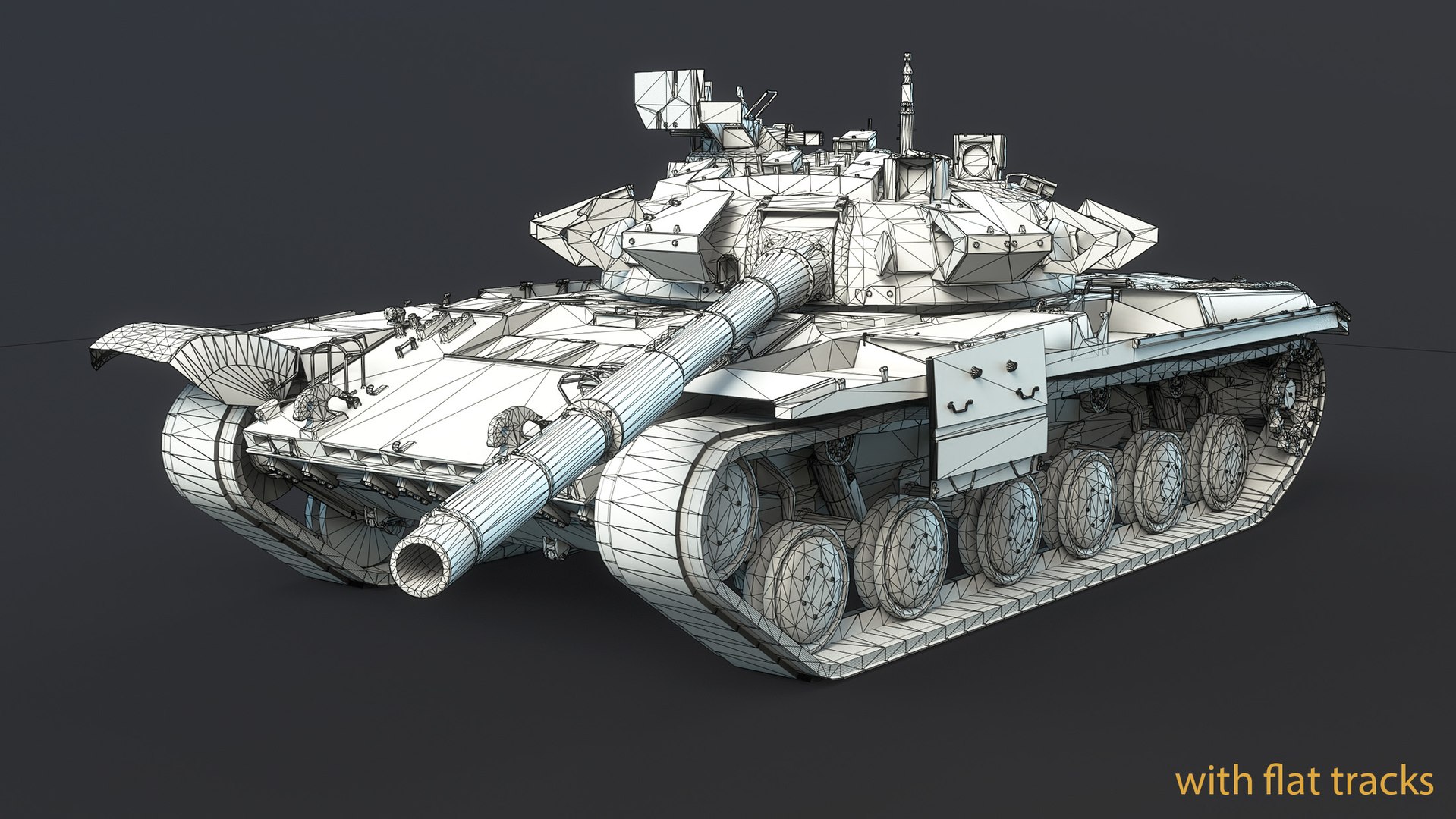 3D Tank T-64BM Bulat Destroyed - TurboSquid 2302624
