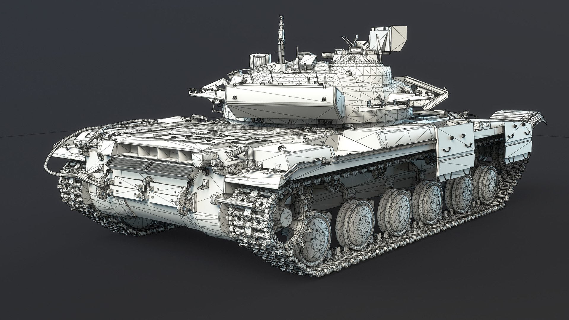 3D Tank T-64BM Bulat Destroyed - TurboSquid 2302624