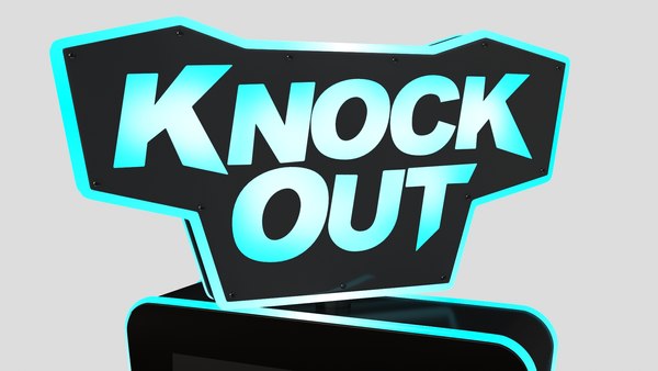 modelo 3d Pong Knock Out Arcade Machine - TurboSquid 1521798