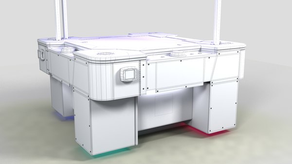 modelo 3d Pong Knock Out Arcade Machine - TurboSquid 1521798