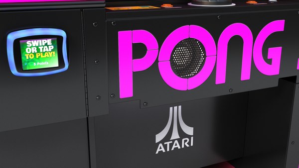 modelo 3d Pong Knock Out Arcade Machine - TurboSquid 1521798