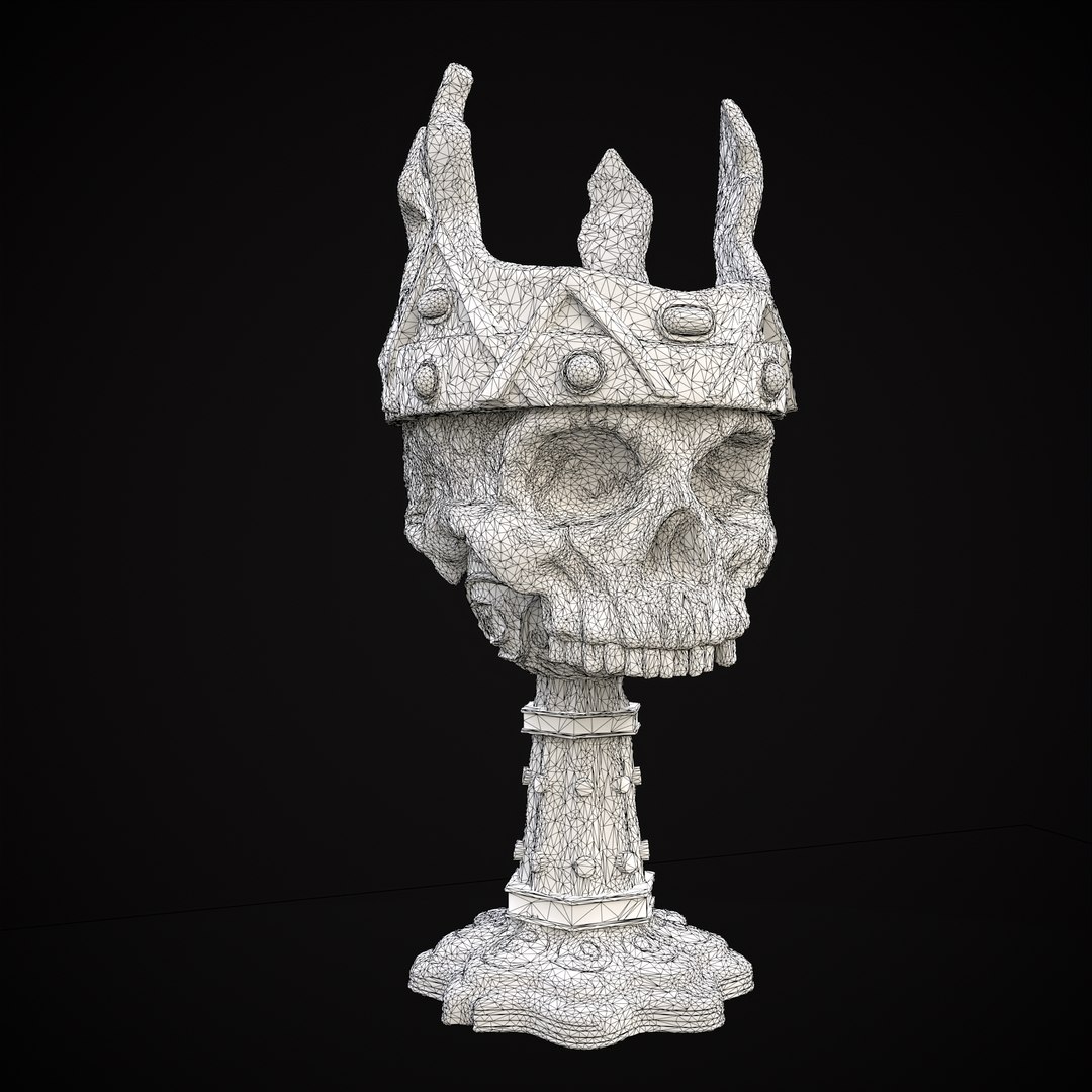 3D Skull Chalice 3D Print 3D Print Model Model - TurboSquid 2134354