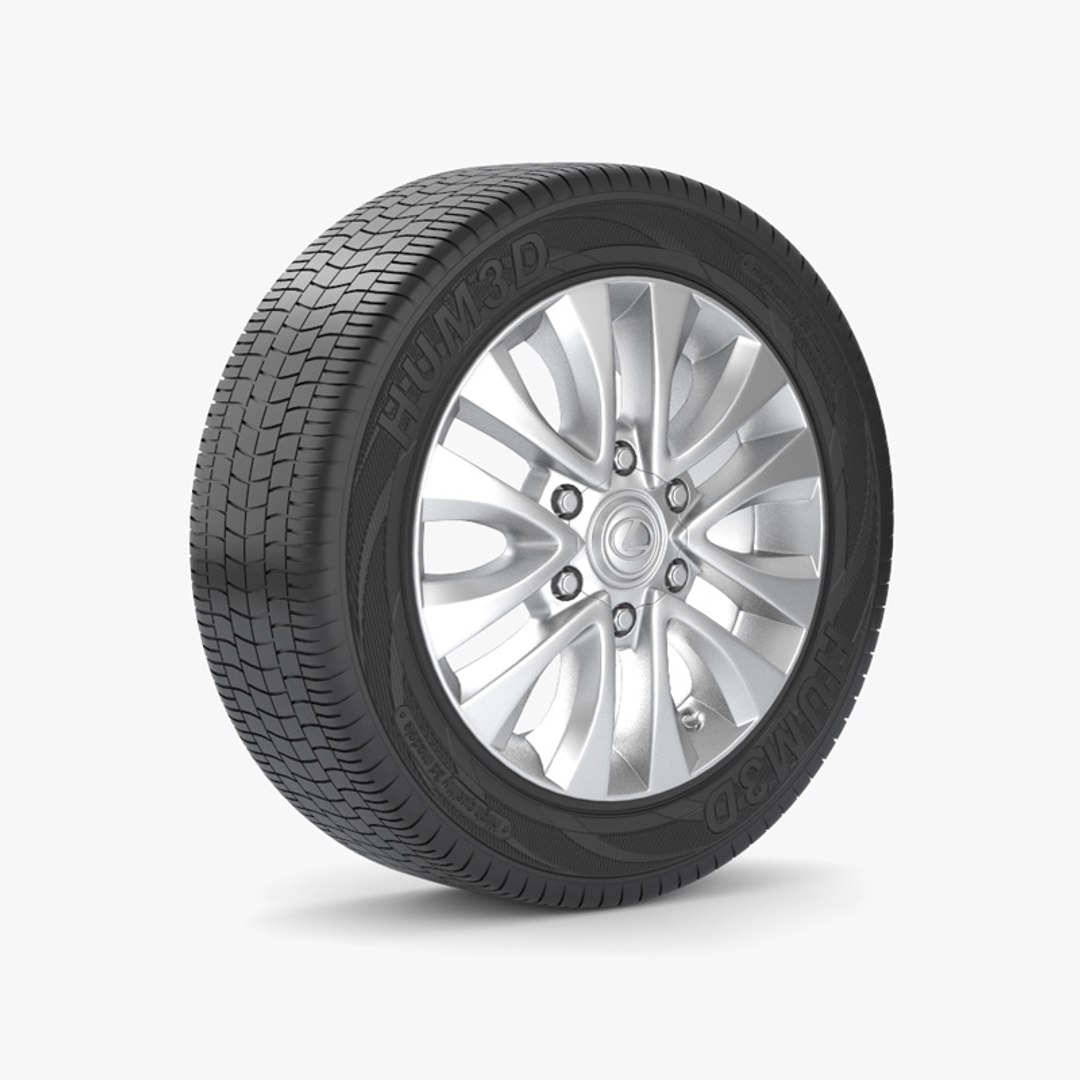 3D Lexus Rim 001 Model - TurboSquid 1951246