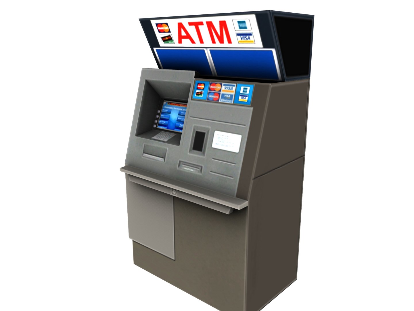 atm 3d model