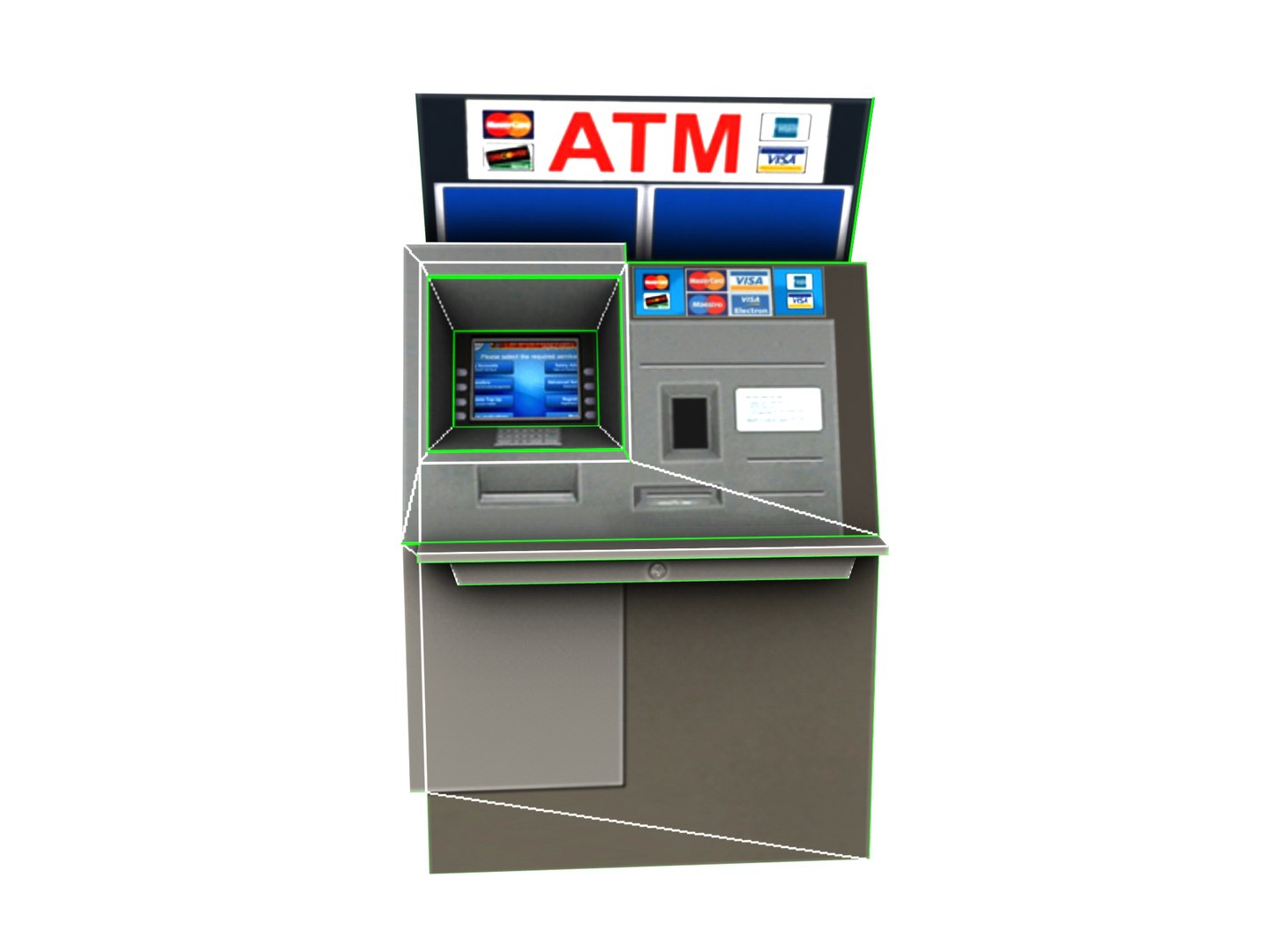 atm 3d model