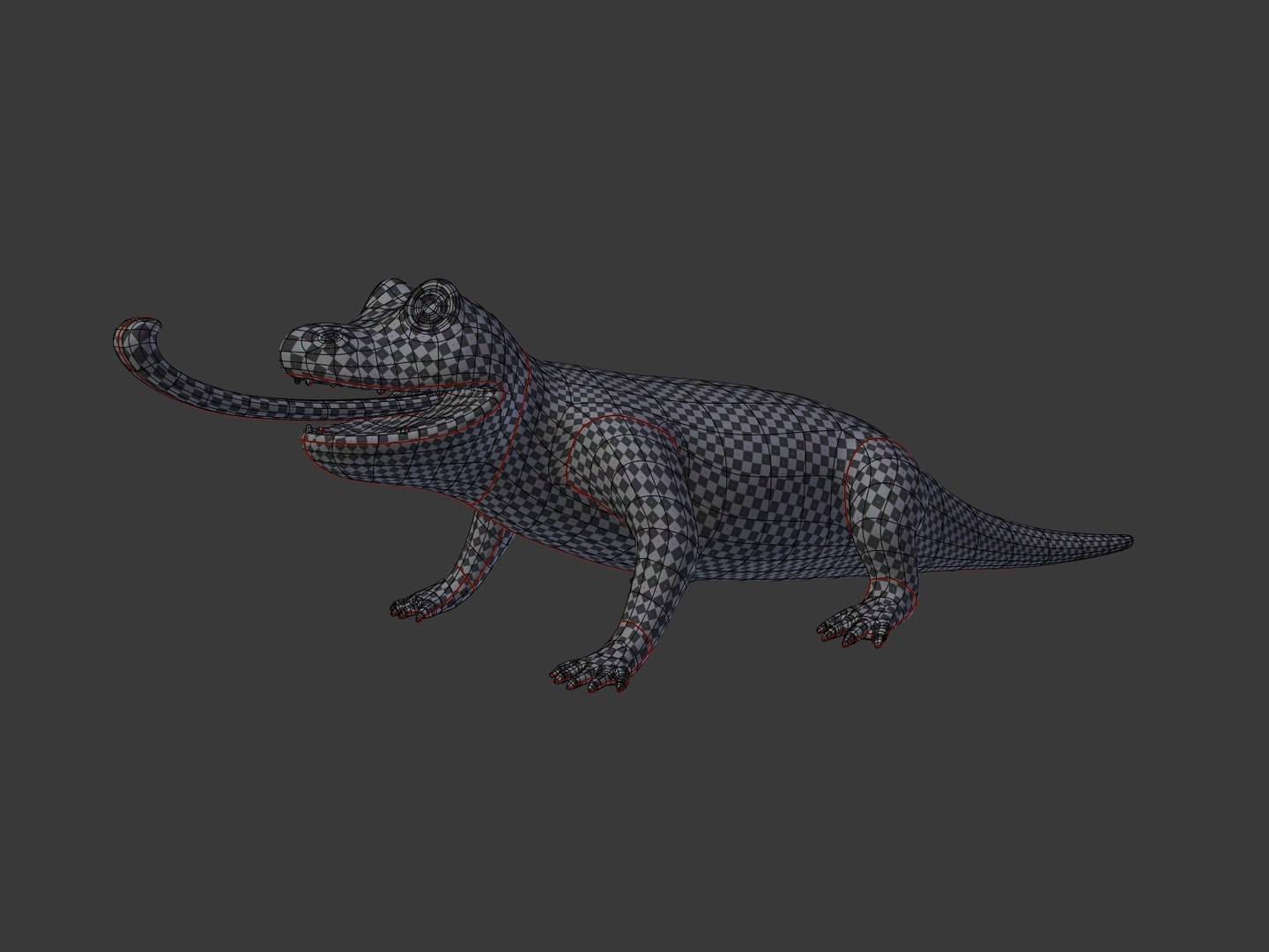 Cartoon Lizard 3D - TurboSquid 1446866
