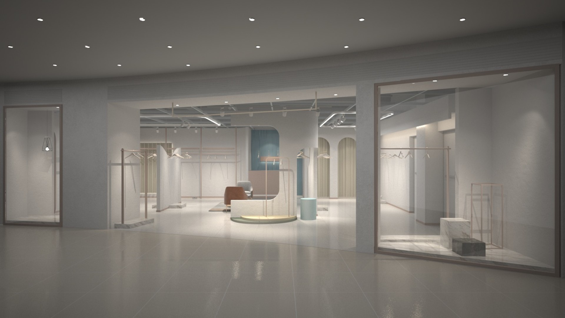 3D Clothing Store 3 - TurboSquid 2102426